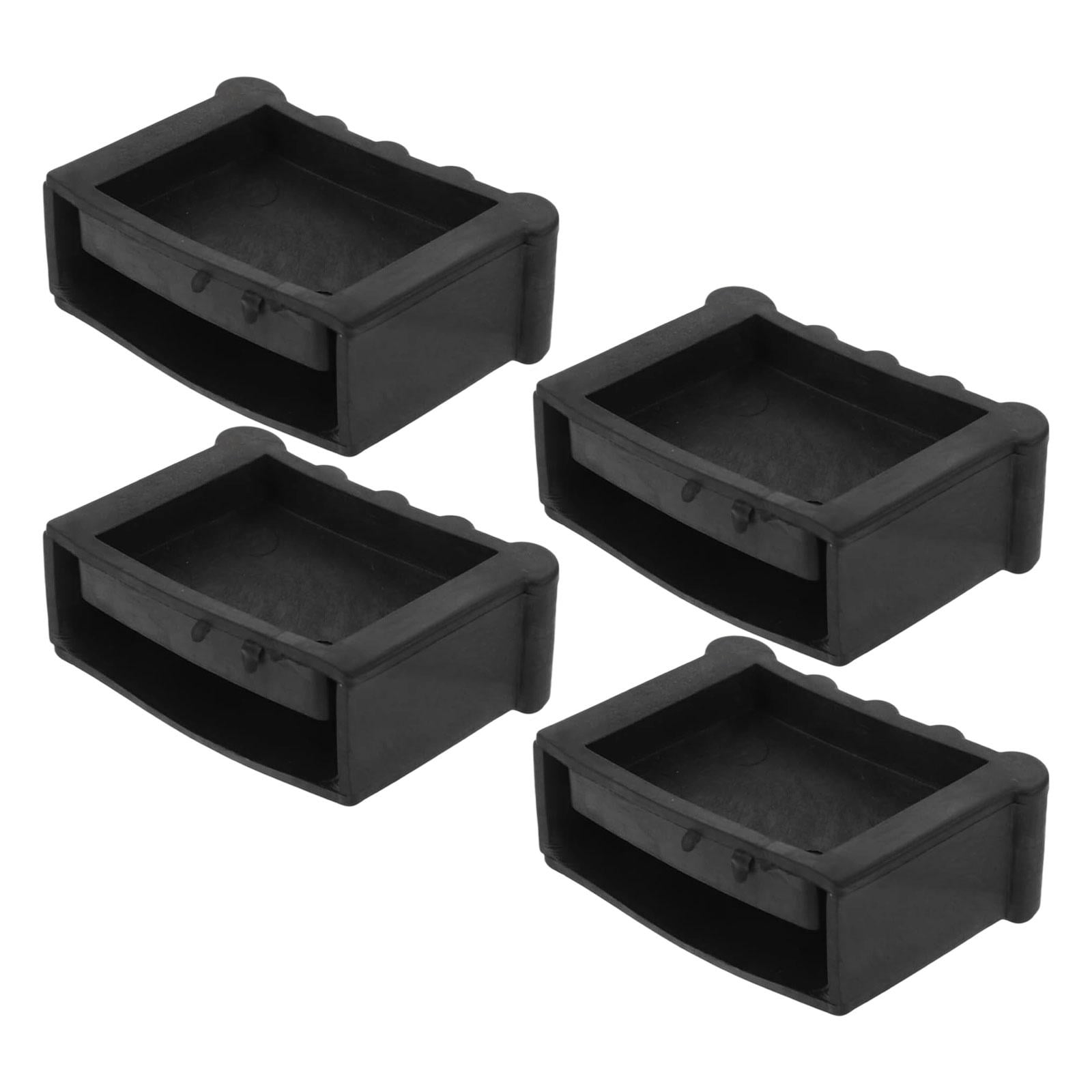 4 Pcs Step Ladder Leg Cap Rubber Wear Resistant Improved Grip for ...