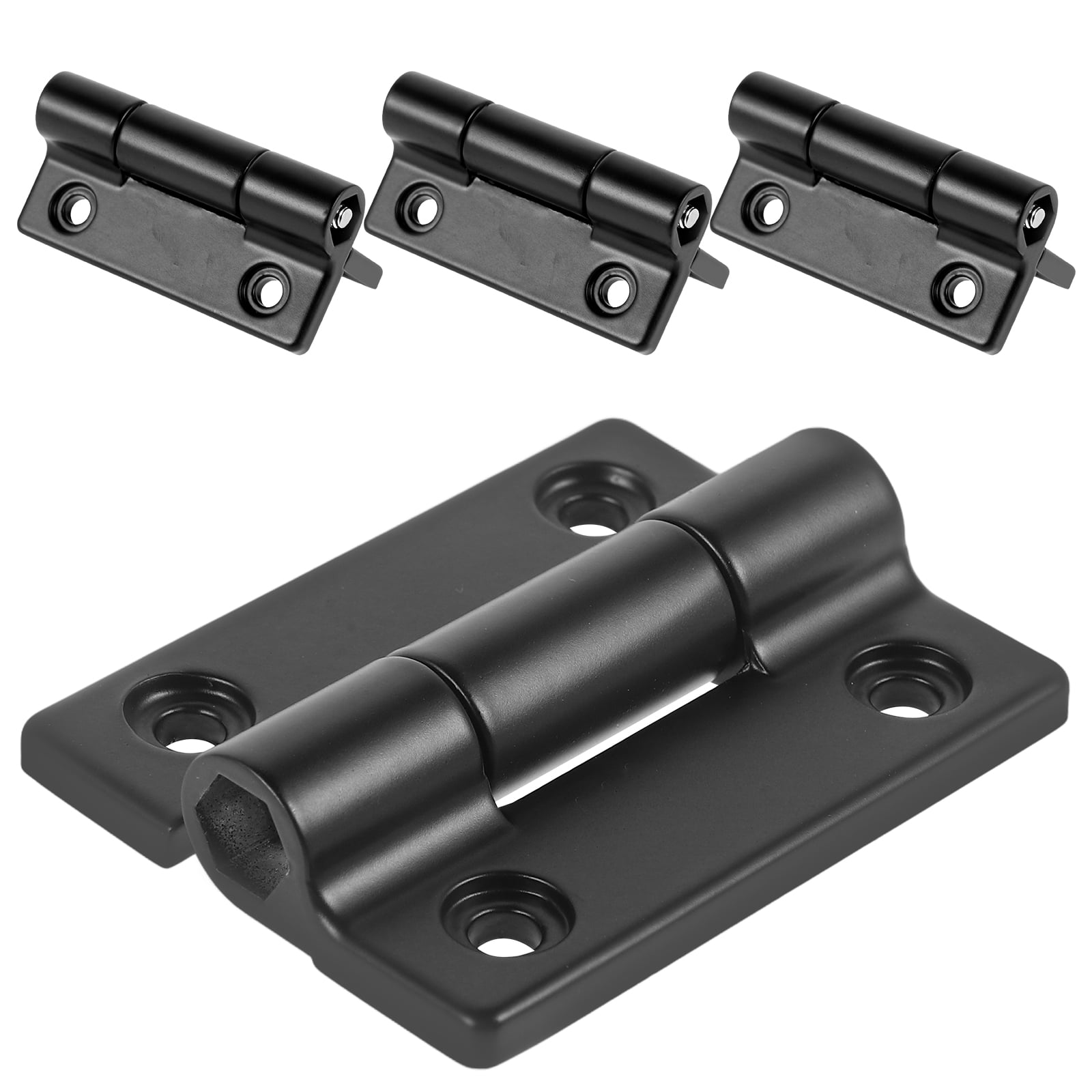 4 Pcs Stop Swing Hinge Sideboard Damping Hinge Invisible Friction Hinge ...