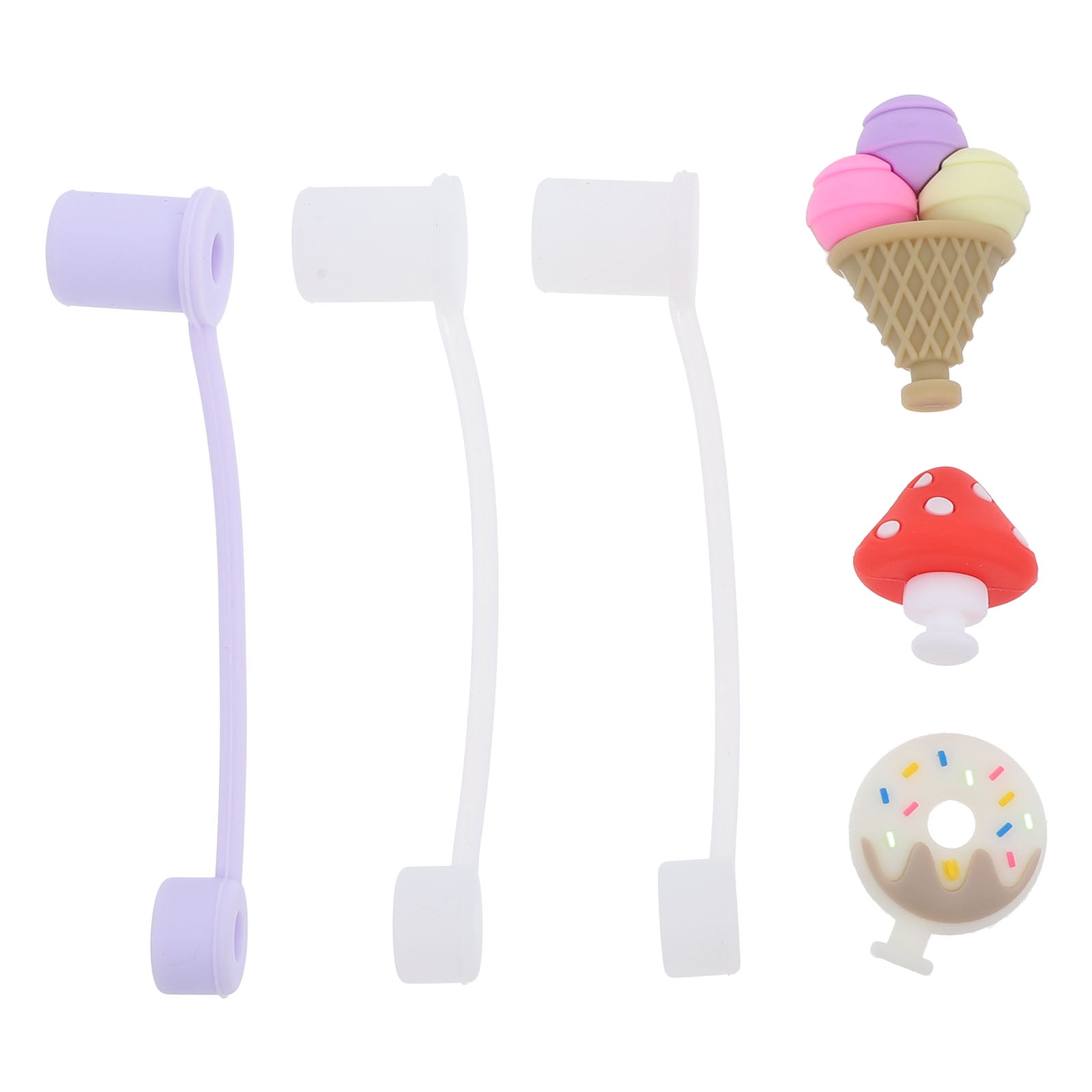 4 Pcs Straw Dust Cap Tips Protector Hat for Men Adorable Stopper ...