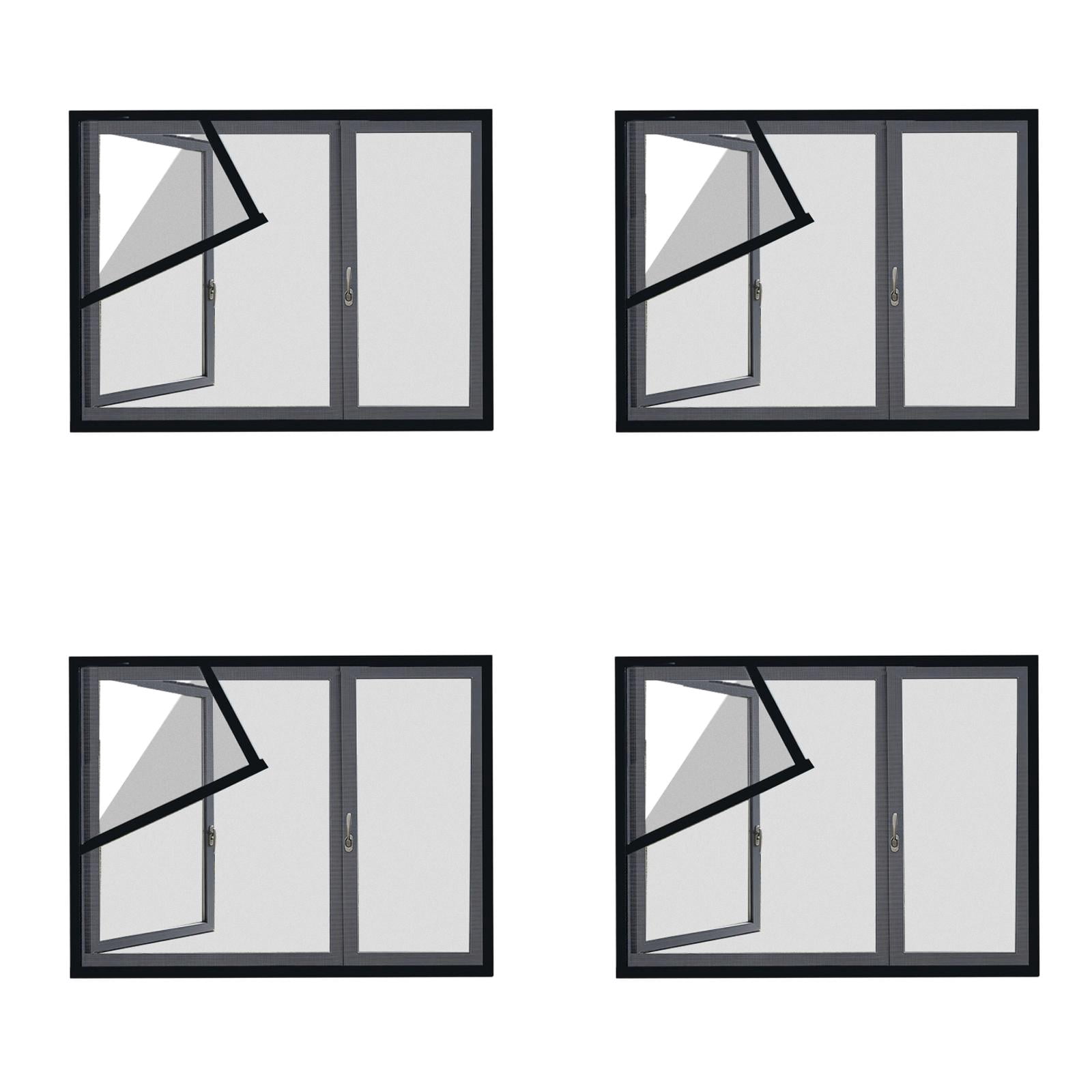 4 Pcs Strong Window Screen for Cats, Heavy Duty Self Adhesive Cat ...