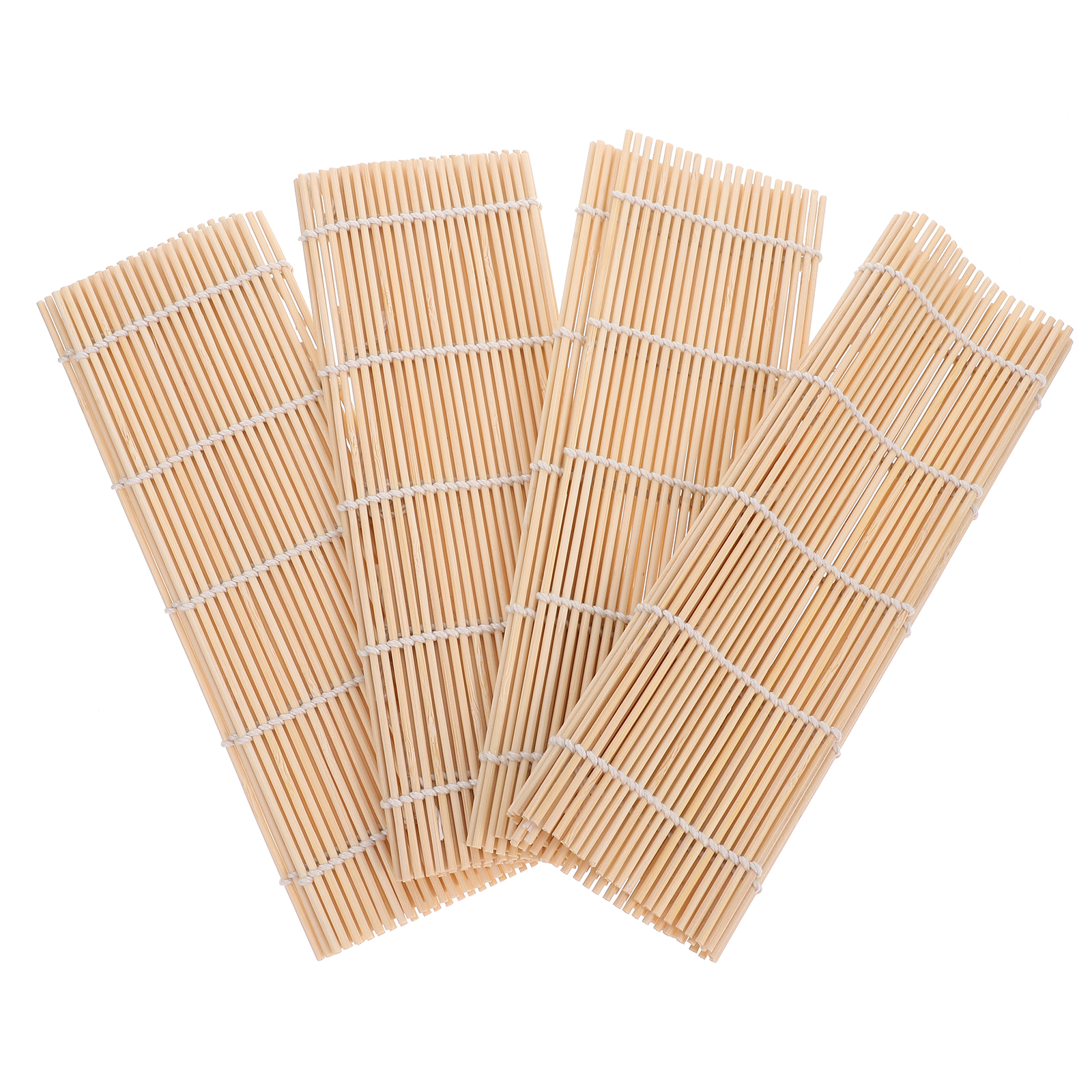 4 Pcs Sushi Making Mats Roller Machine for Maker Bamboo - Walmart.com