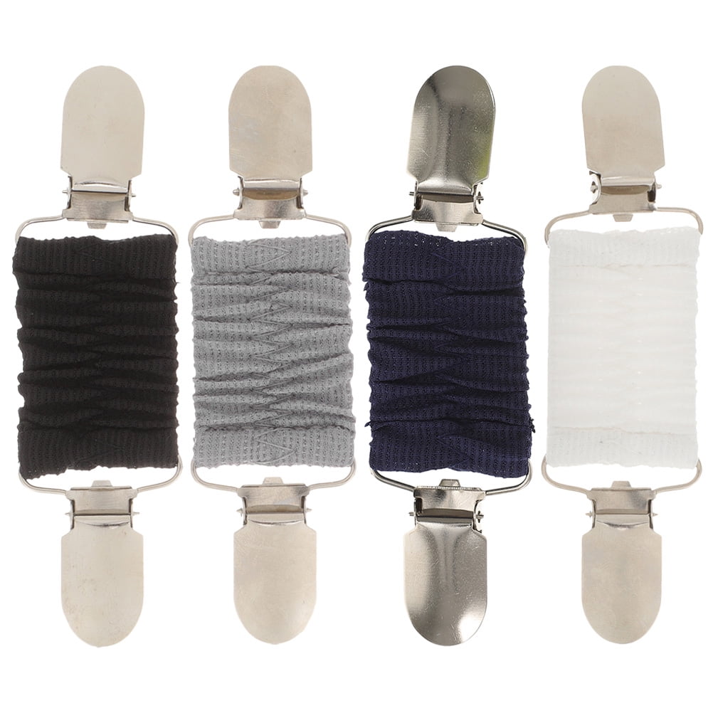 4 Pcs Sweater Shawl Clip Cardigan Collar Costumes Womens Elastic ...