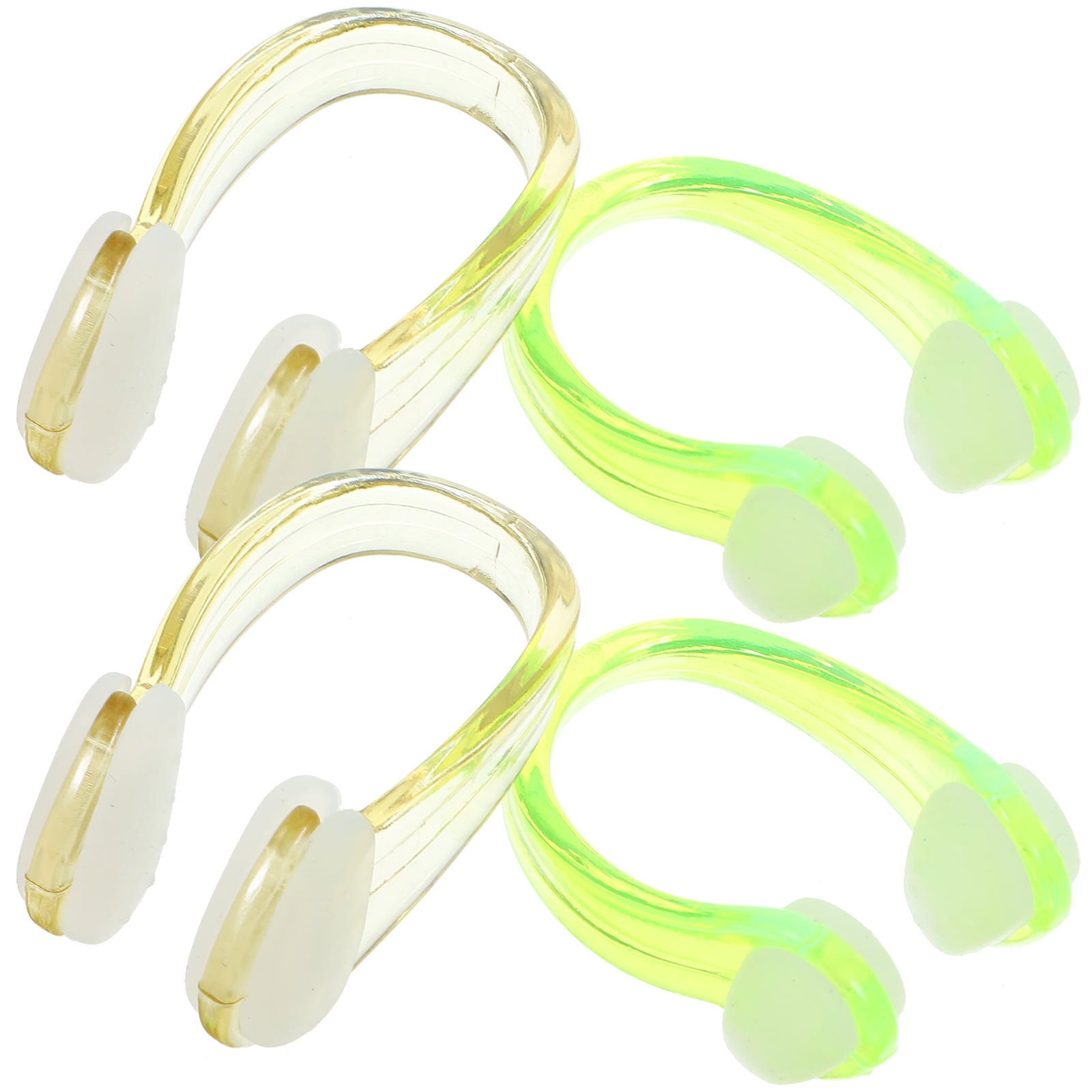 COMPUKAS Silicone Swimming Nose Plug for Adults 4Pcs 1.4X0.8X0.6in ...