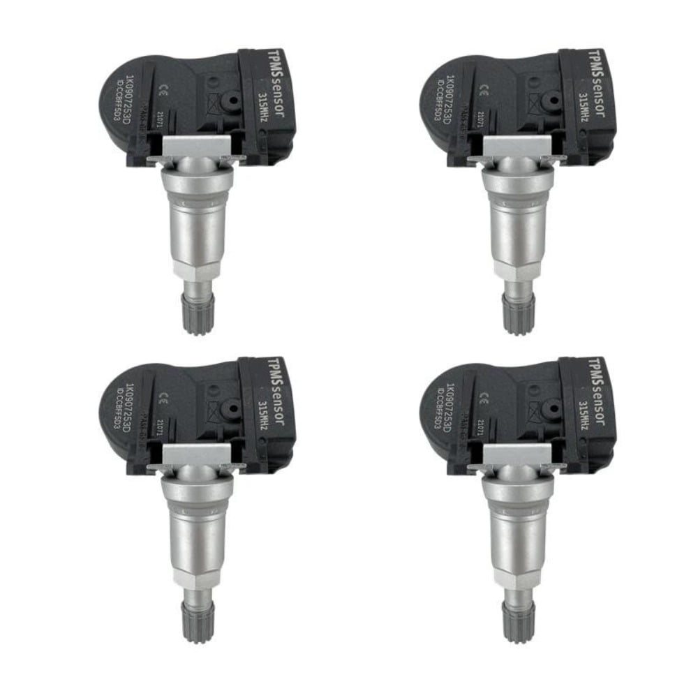 4 Pcs TPMS Tire Pressure Sensor 1K0907255A for Audi Volkswagen VW, Tire ...