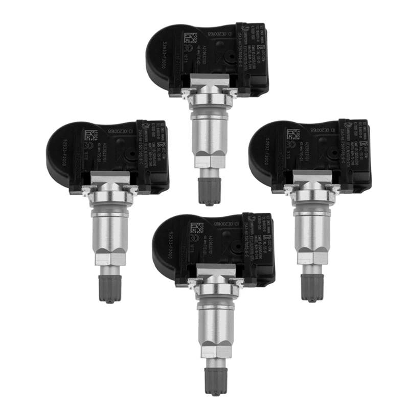 4 Pcs TPMS Tire Pressure Sensor 433MHz for Hyundai Avante 2017–2019 ...