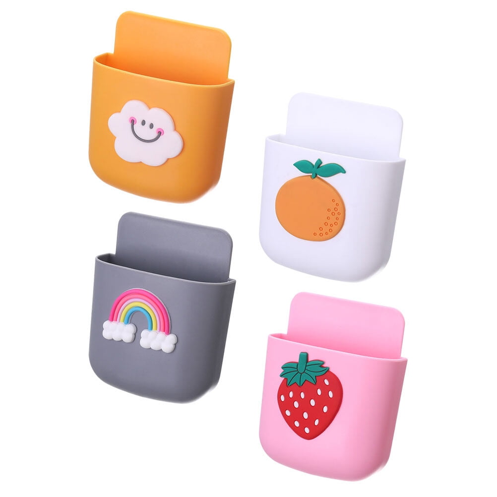 4 Pcs TV Air Conditioner Wall Hanging Remote Control Holder - Walmart.com