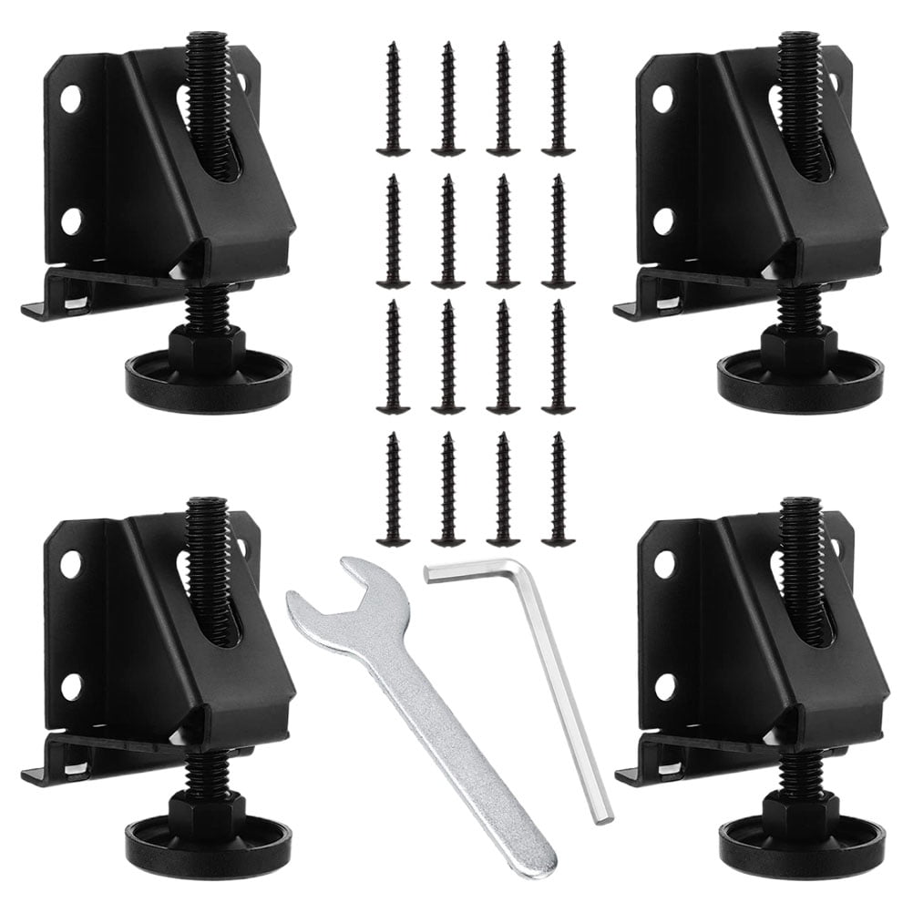 4 Pcs Table Leveler Leveling Feet for Furniture Workbench Heavy Duty ...