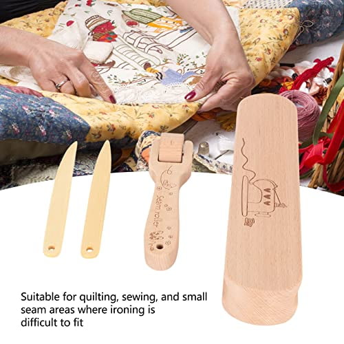 4 Pcs Tailors Clapper Seam Roller and Pressing Tool, Professional ...