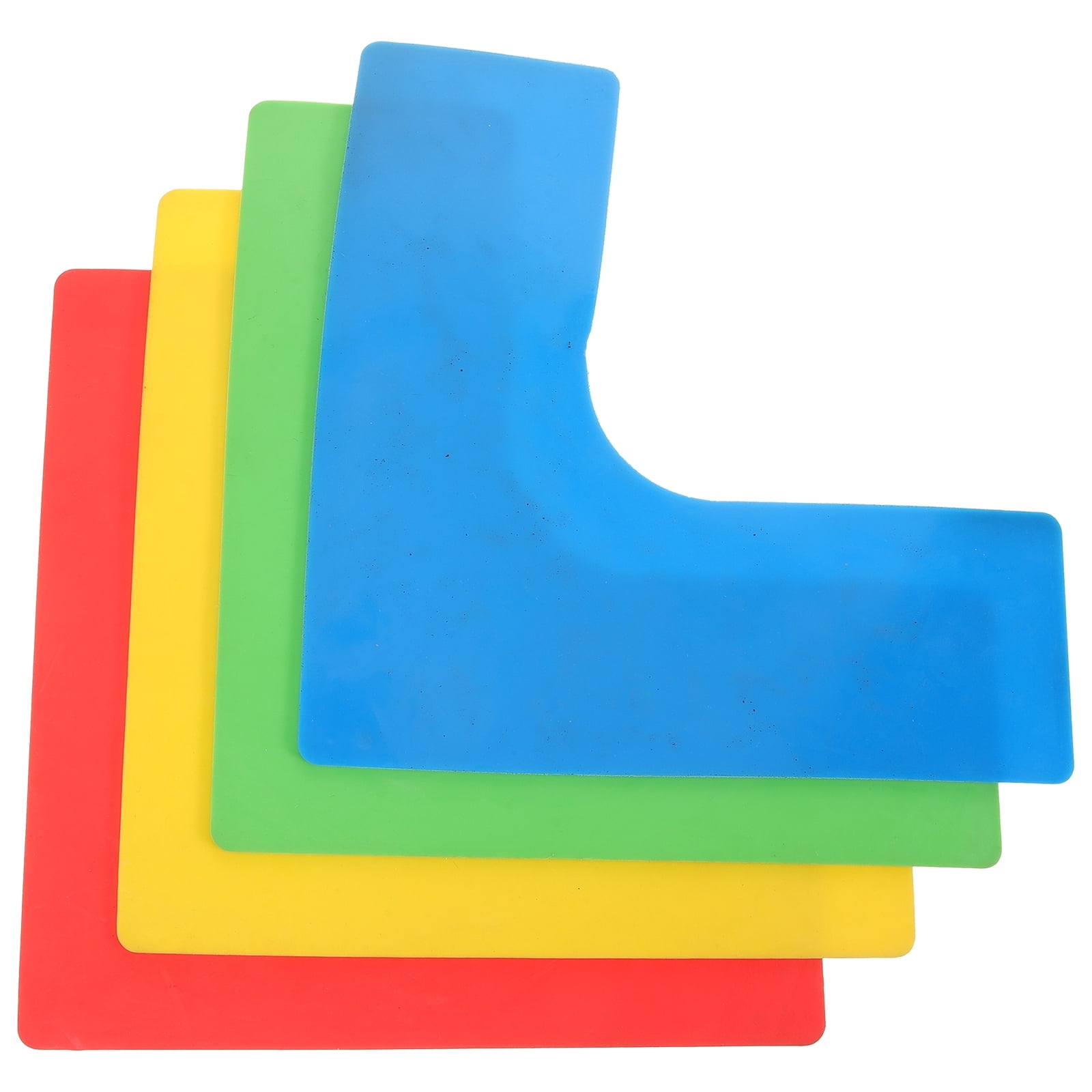 CIMAXIC Assorted Color Right Angle Markers PVC for Sports and Agility ...