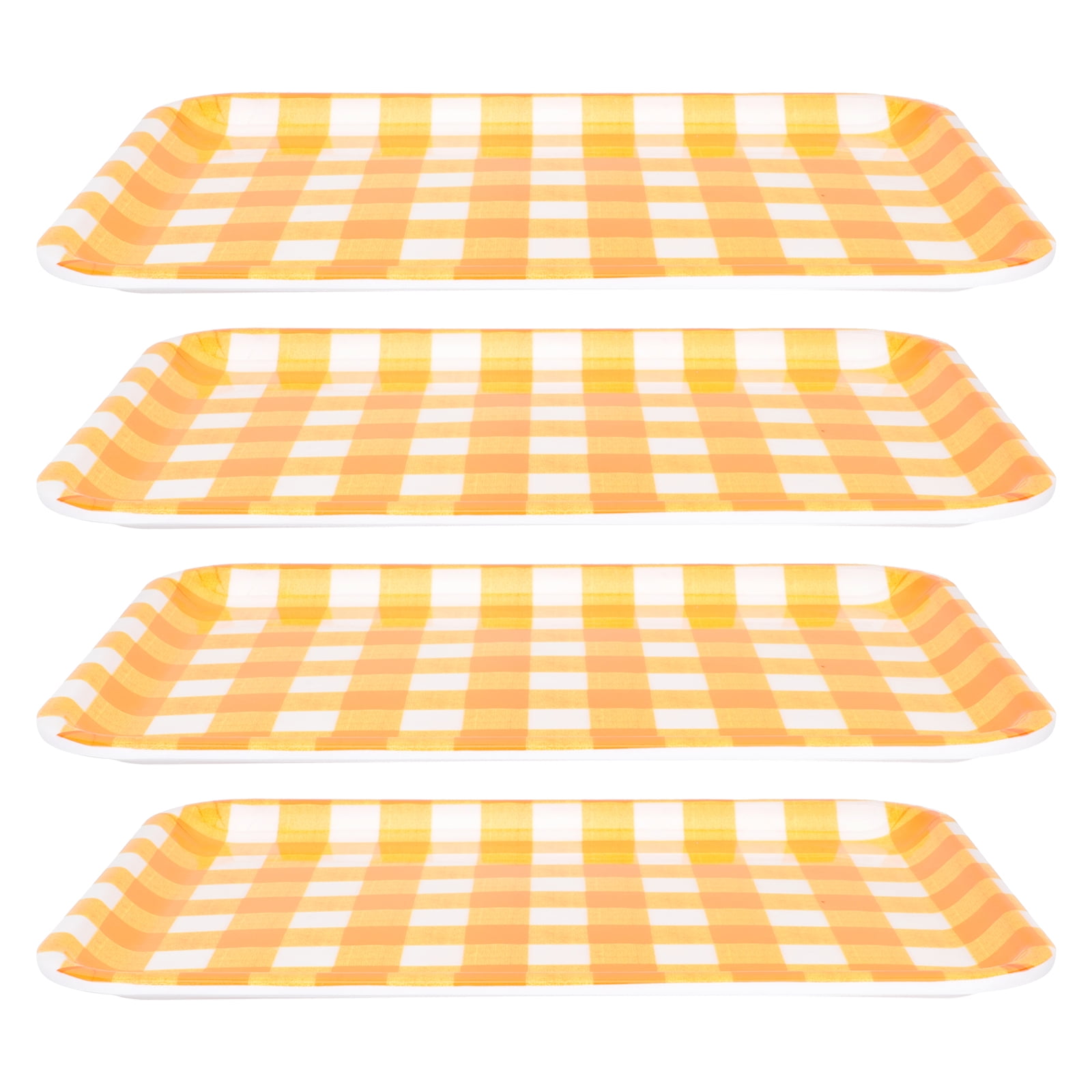 4 Pcs Thanksgiving Dinner Plate Flatware Household Plate A Hatian ...