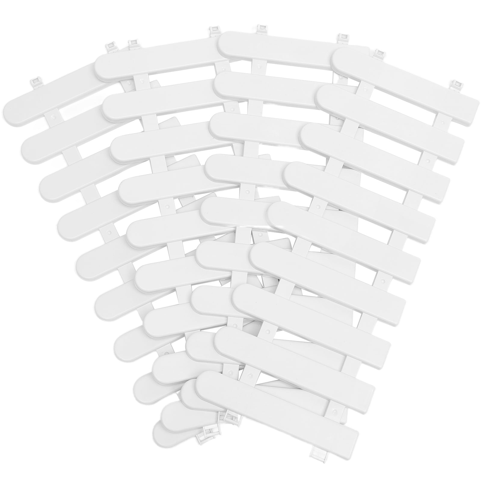 4 Pcs The Fence Dog Fences for Yard Plastic Temporary Fencing Edger ...