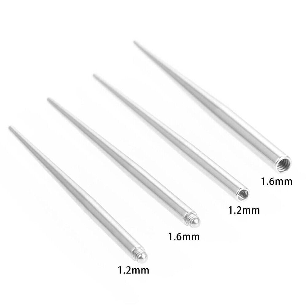 4 Pcs Threaded Taper Threaded Insertion Taper Insertion Pin Taper for ...