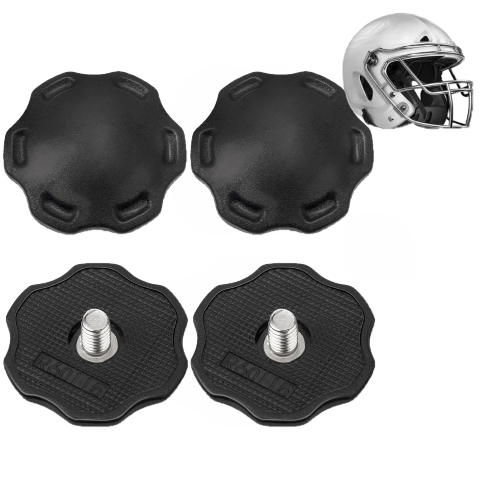 4 Pcs Thumb Screws for Riddell Speedflex Football Helmet, Replacement ...