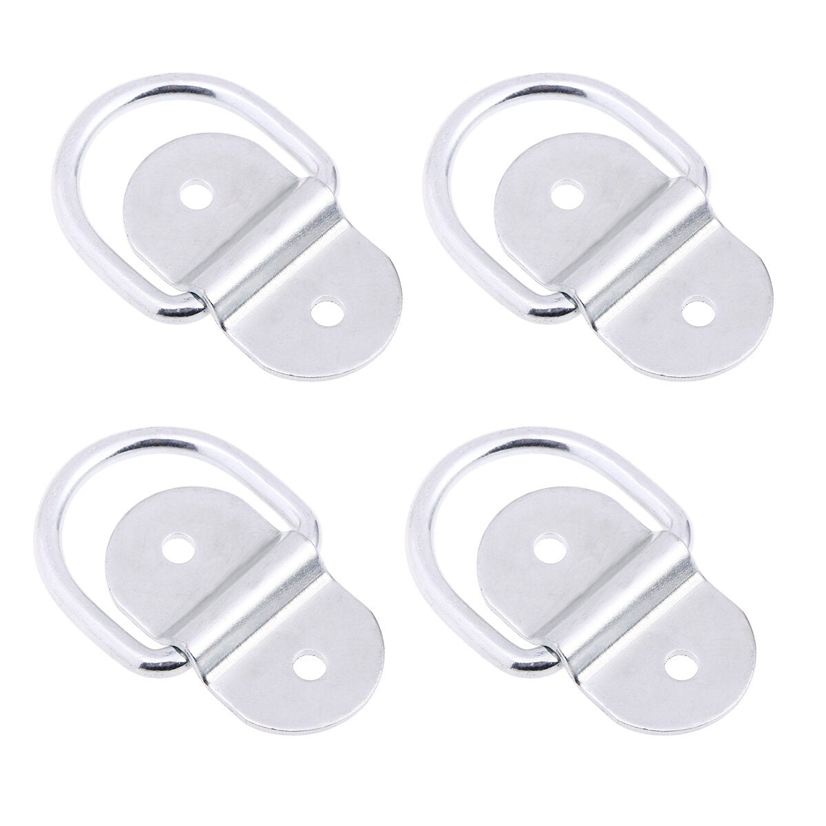 4 Pcs Tie Down D Ring Load Anchor Trailer Anchor Forged Lashing Ring ...