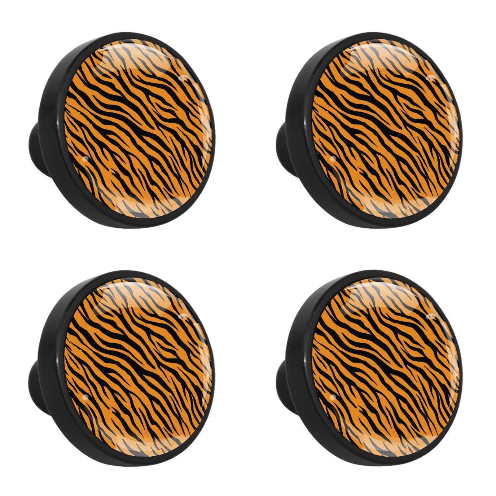 4 Pcs Tiger Skin Texture Knobs for Kitchen Cabinet Cupboard Dresser ...