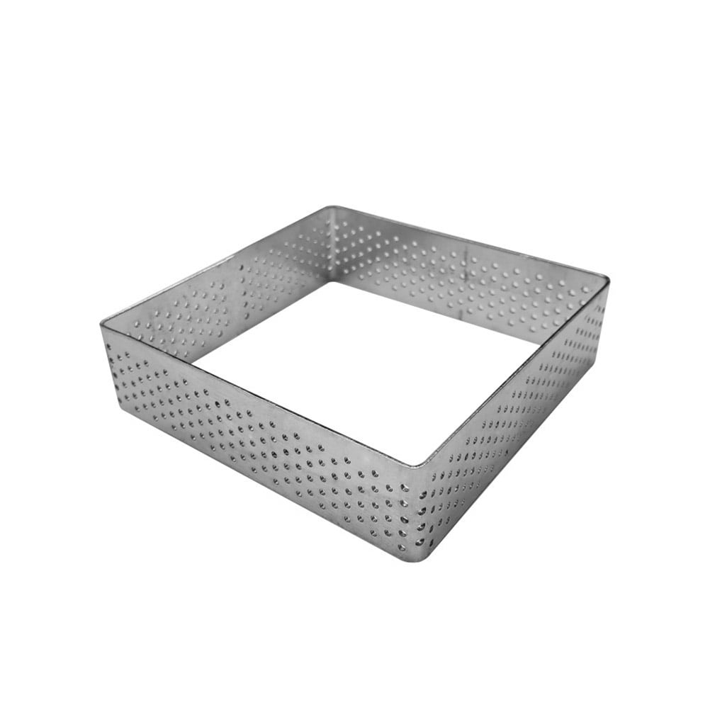 4 Pcs Tiramisu Cutter Cake Mold Pie Mold Perforated Tart Rings Round ...