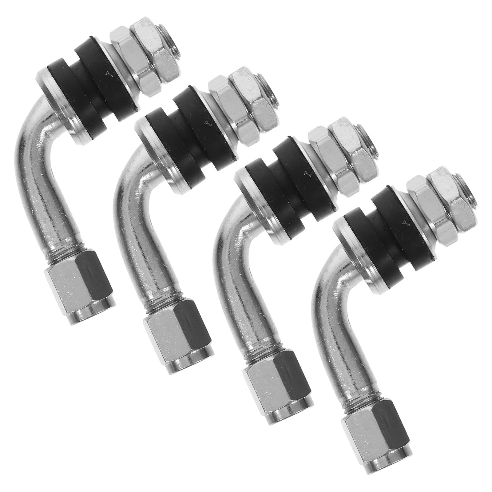 4 Pcs Tire Valve Extension Rod Extender Car Adapter Stem Caps Extenders ...