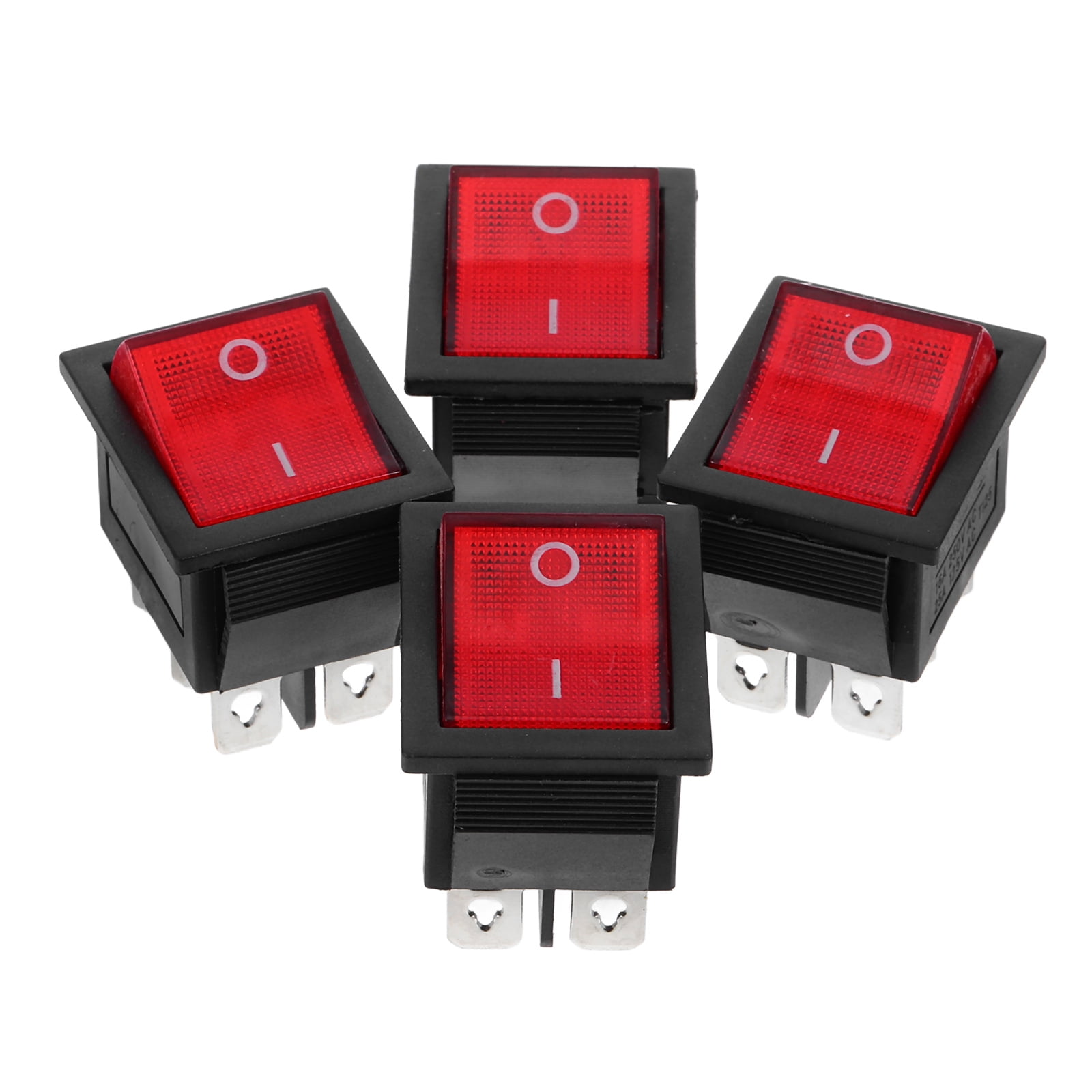 4 Pcs Toggle Switch Generator Hand Dial Wire Connectors Ship Type ...