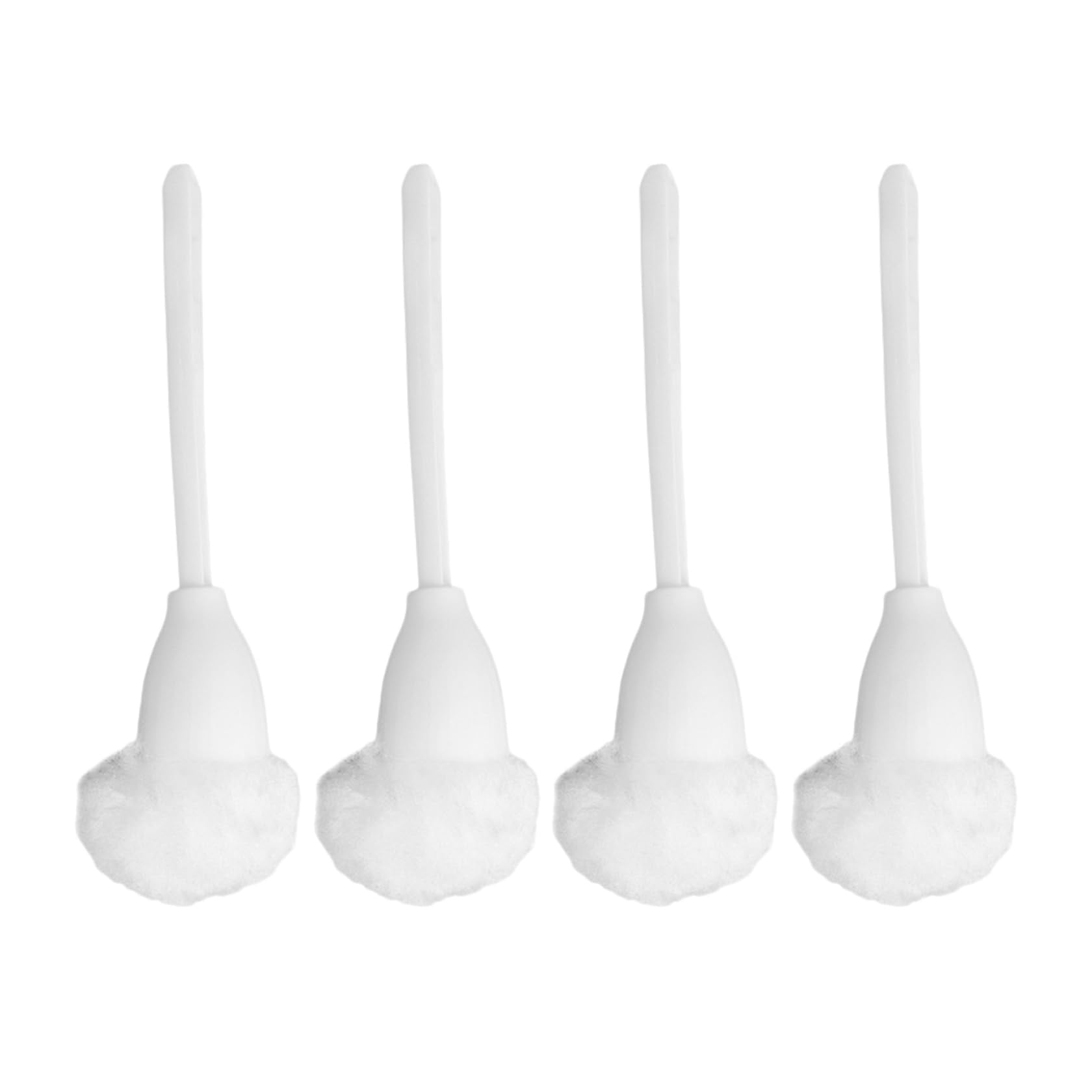 4 Pcs Toilet Bowl Mop Toilet Bowl Brush Soft Swab Toilet Mop Bathroom ...
