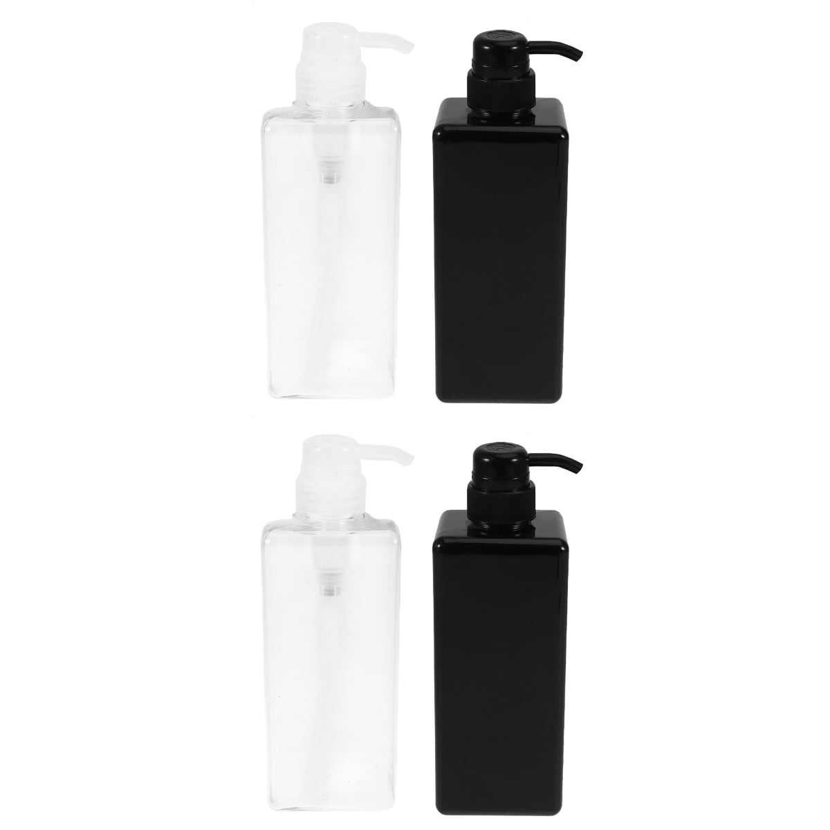 4 Pcs Toiletries Container Shampoo Bootle Bathroom Containers Toiletry ...