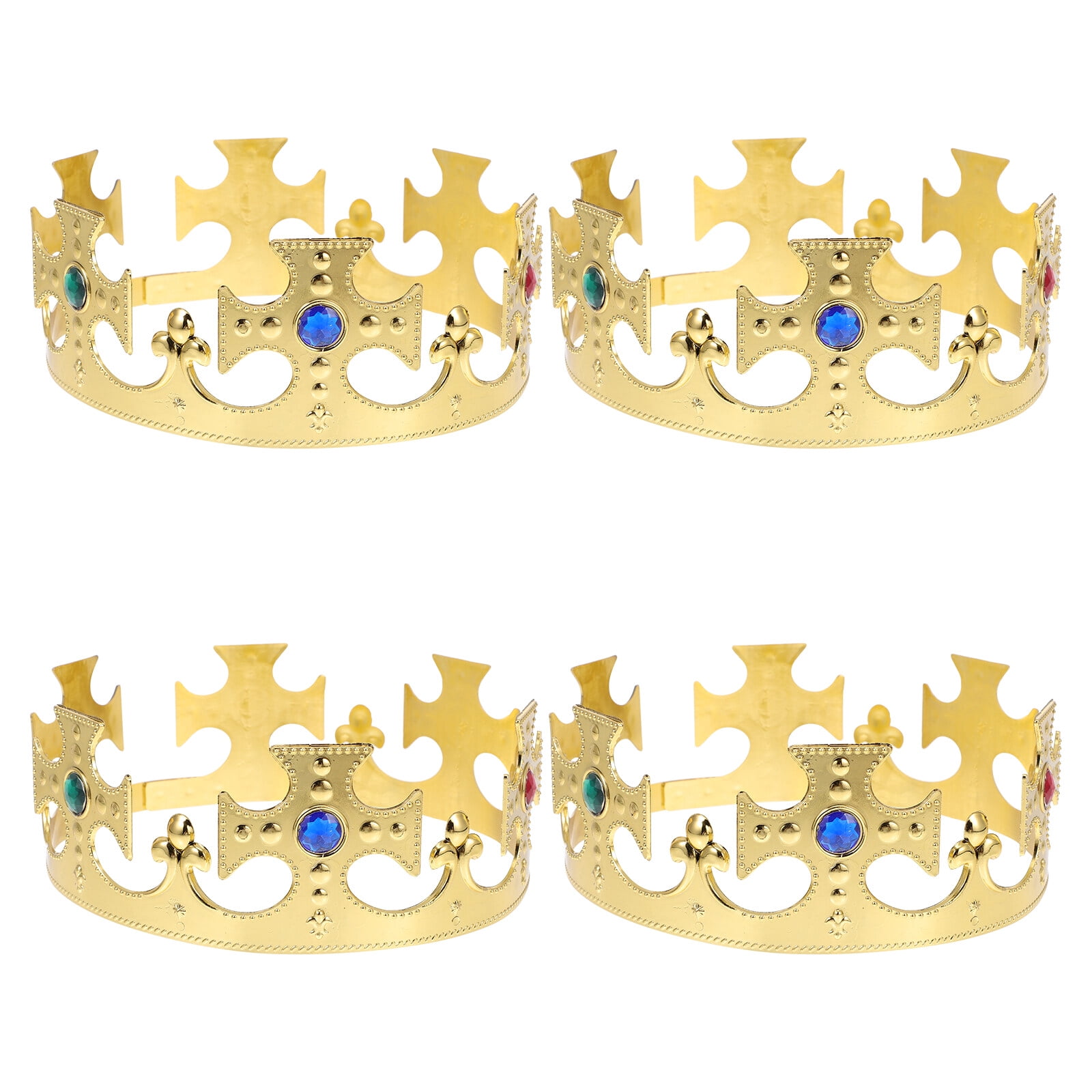 4 Pcs Topper Kings Crown Headband Crowns for Men Child - Walmart.com
