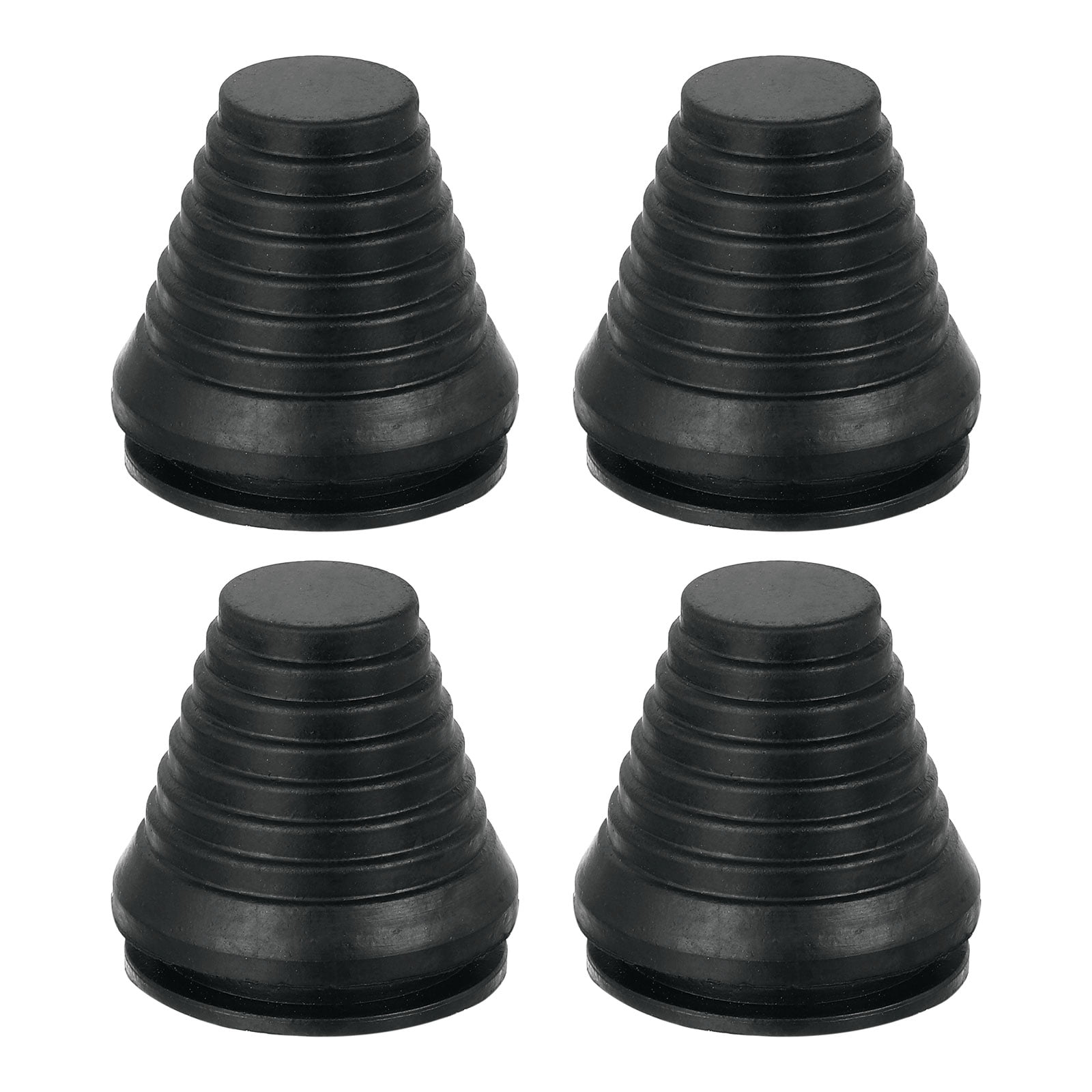 4 Pcs Tower Shaped Grommet 30mm 1.18 Inch, Rubber Plugs Hole for Wire ...