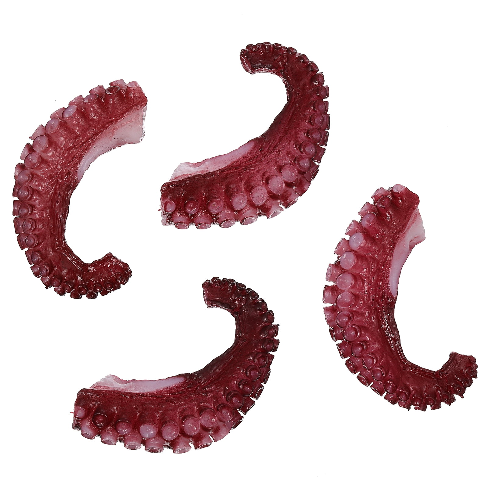 4 Pcs Toys Simulation Food Model Artificial Seafood Models - Walmart.com