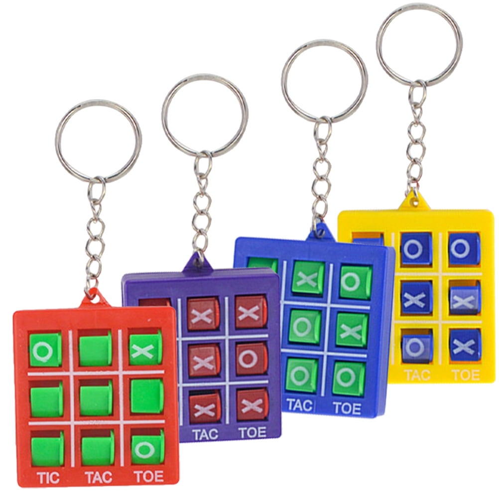 4 Pcs Toys Toy Key Ring Kids Keychains Chess Keychains Backpack Charms ...