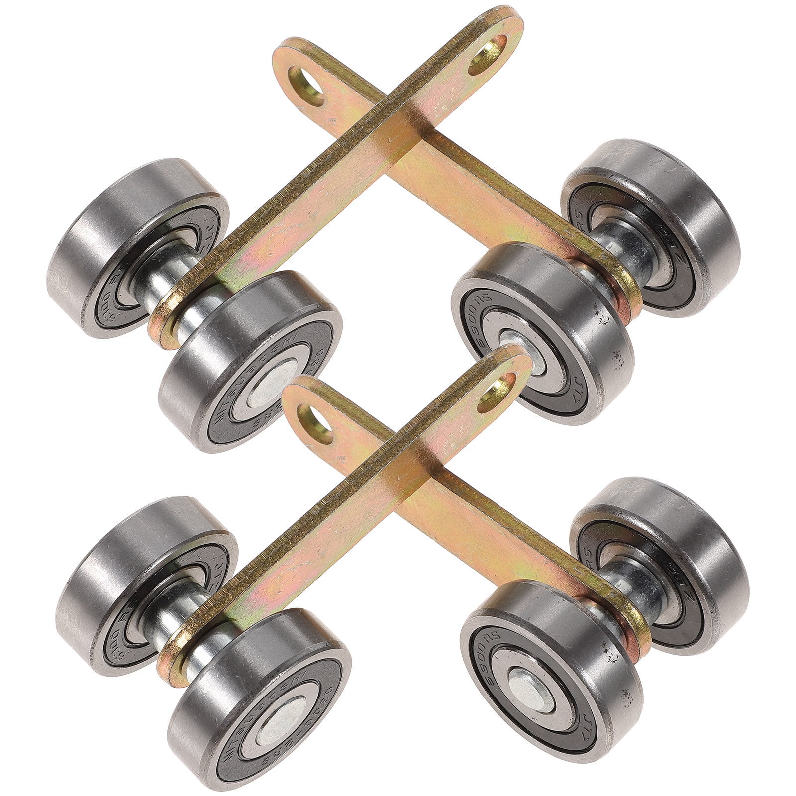 4 Pcs Track Carts Trolley Assembly Roller Garage Door Hook - Walmart.com