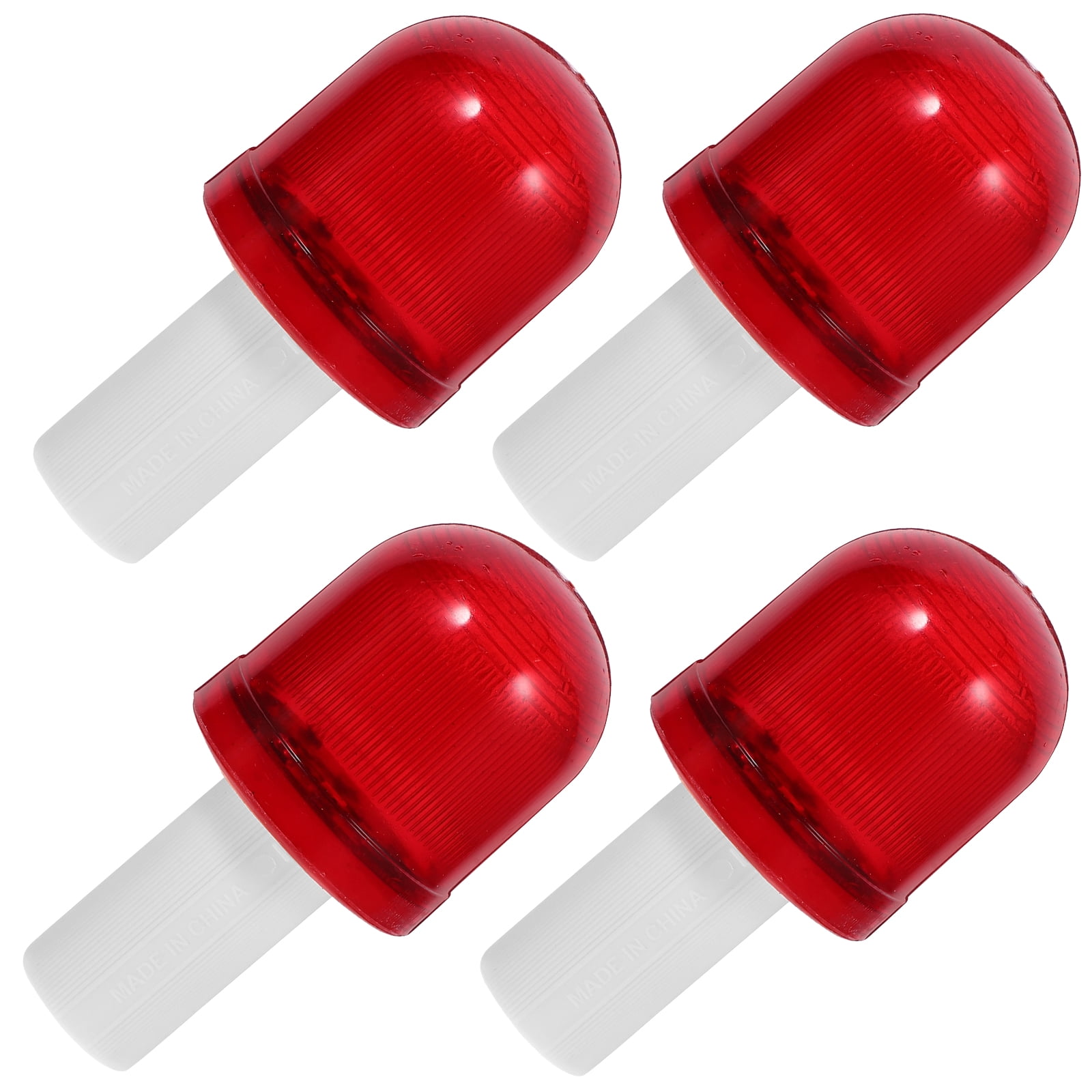 4 Pcs Traffic Cone Flashing Lights Vehicles Warning - Walmart.com