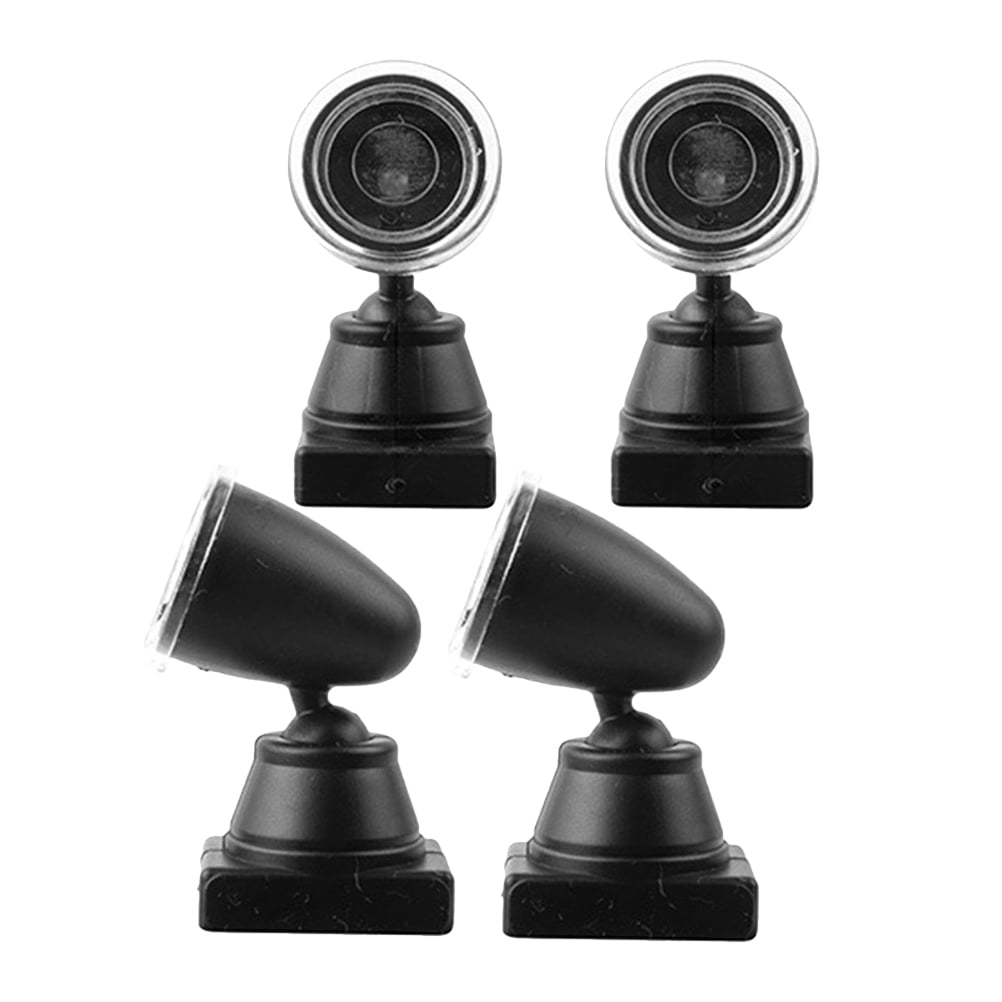 4 Pcs Traffic Light Model Railroad Light Model Mini Spotlight Sand ...