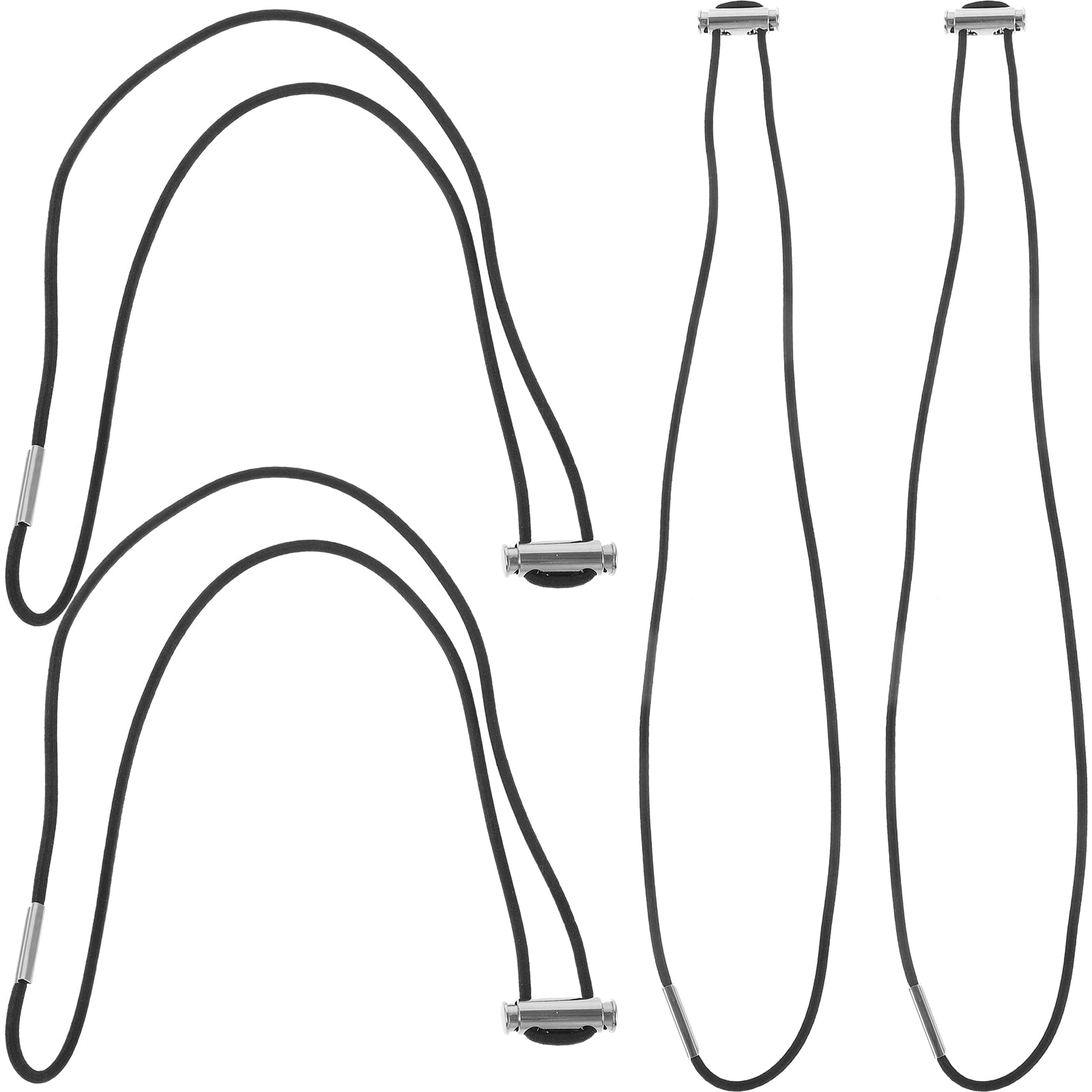 4 Pcs Trash Can Strap Bags Holder Band Fixing Adjustable Garbage Bin ...