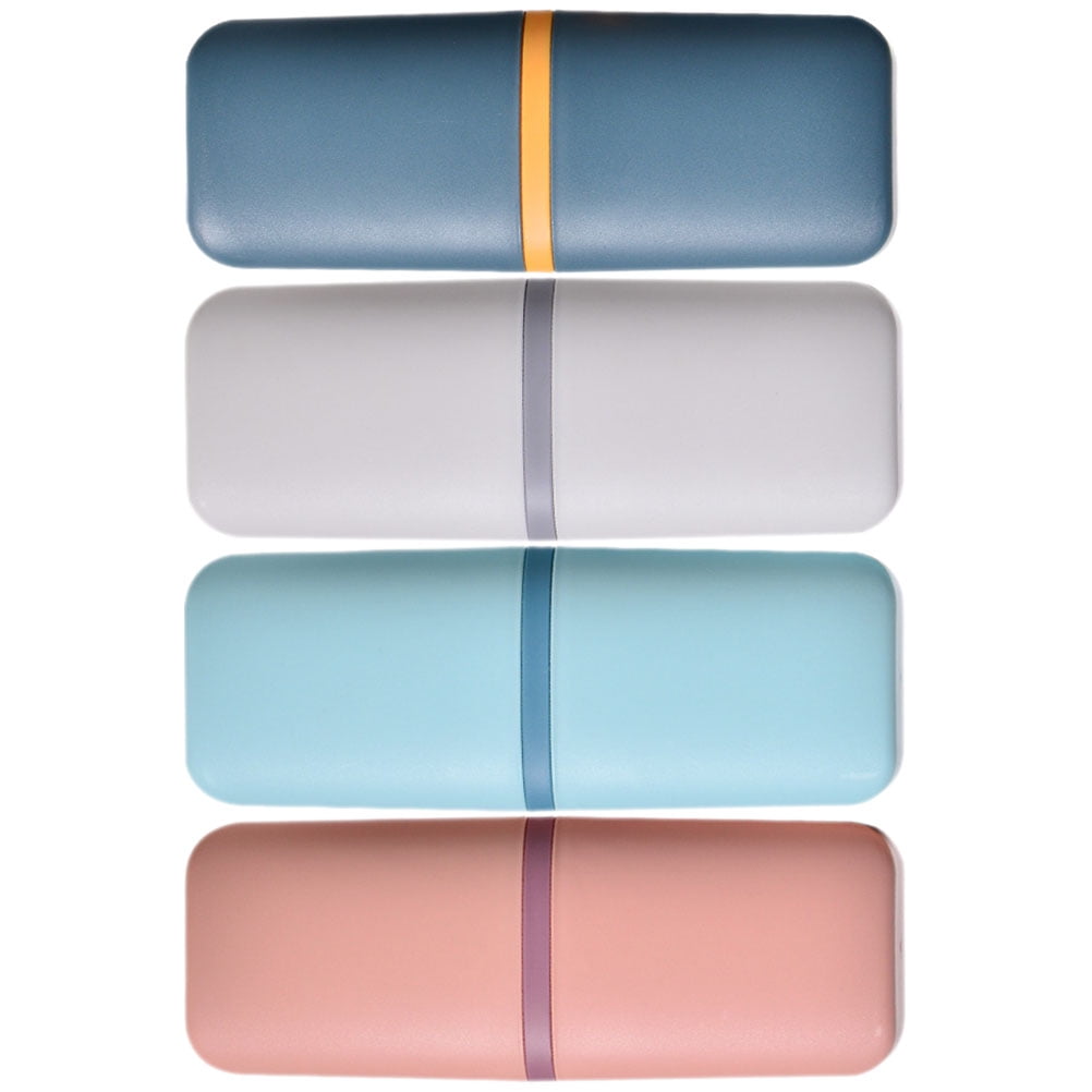 Worgeous Portable Toothbrush Holder and Toothpaste Storage Box for ...