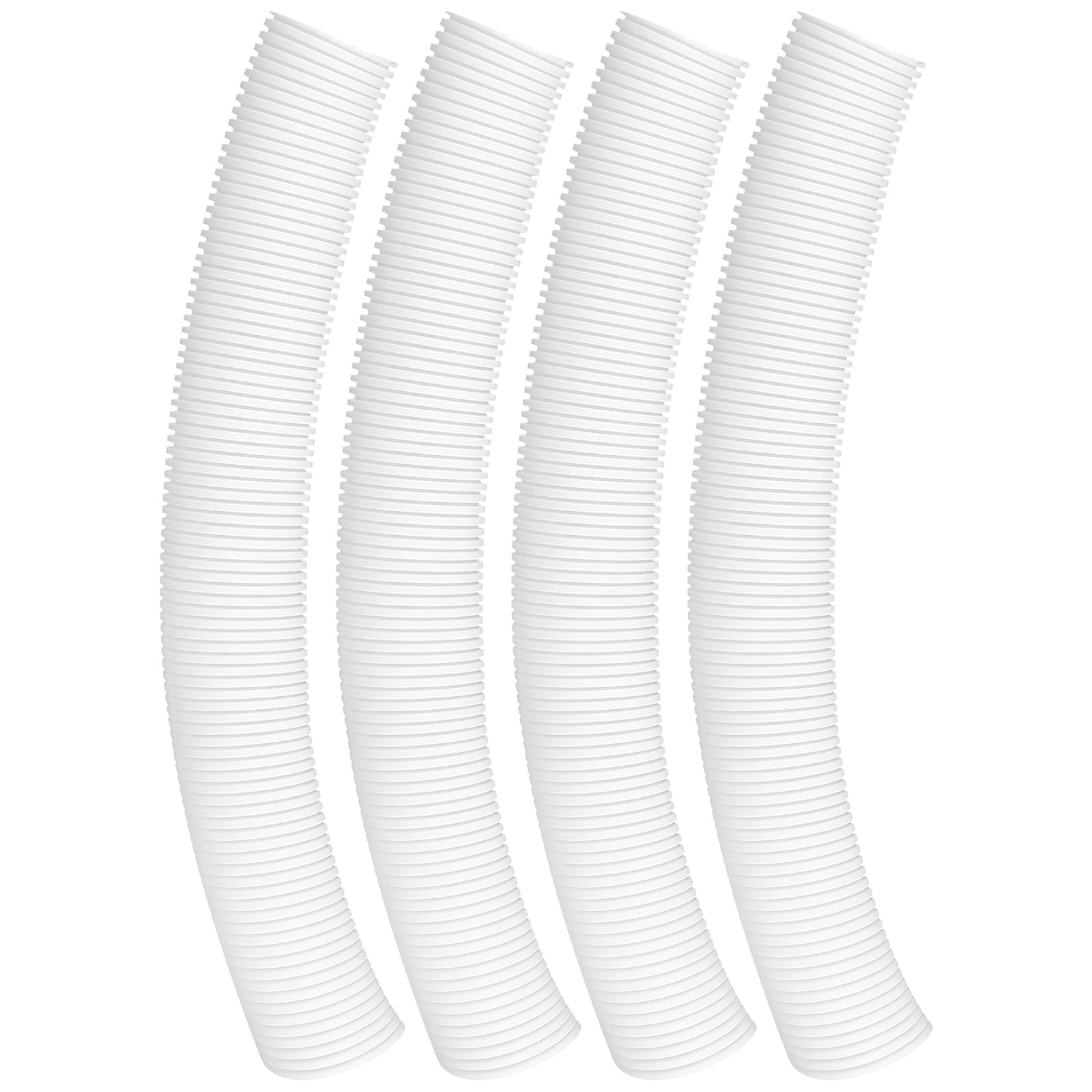 WHAMVOX 4Pcs Tree Trunk Guards Cylindrical White PP for Plant ...