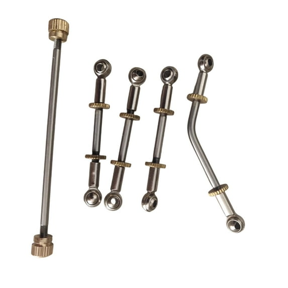 4 Pcs Trumpet Connecting Rods Universal Ball Joints Steel Material ...