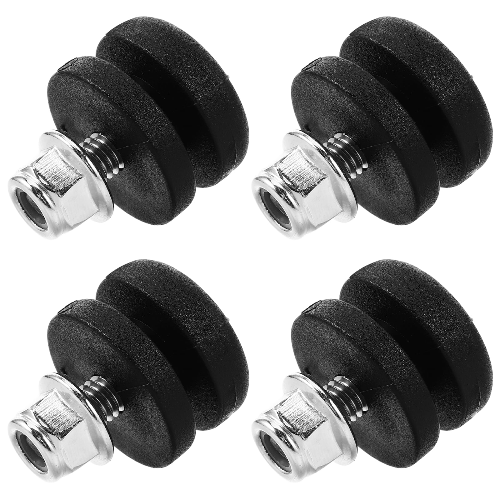 4 Pcs Trunk Base Plate Spacers Airplane Suitcase Labels Jumbo Pin ...