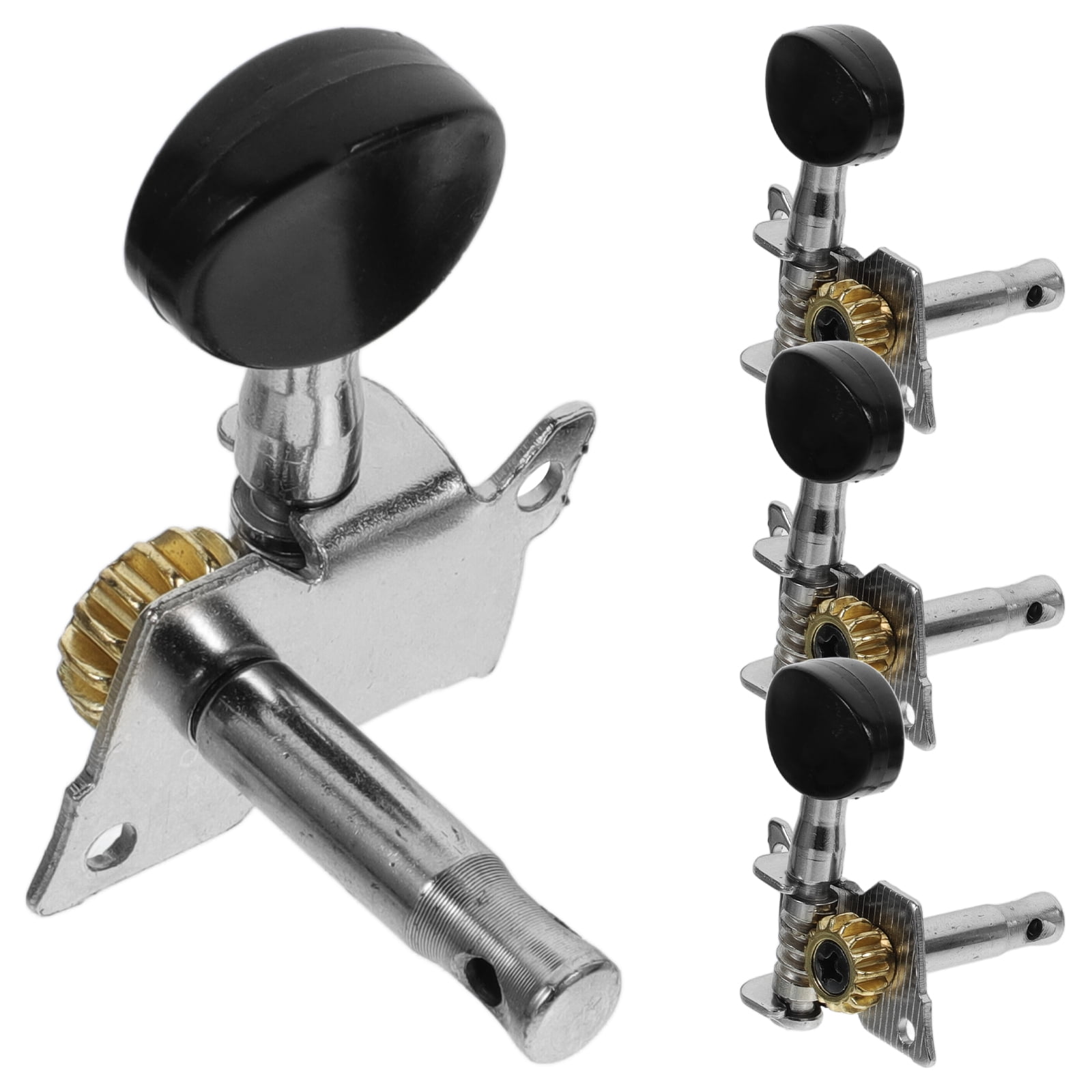 4 Pcs Ukulele Tuning Keys Bass Tuning Pegs Ukulele Upgrade 4.00X3.00X3 ...