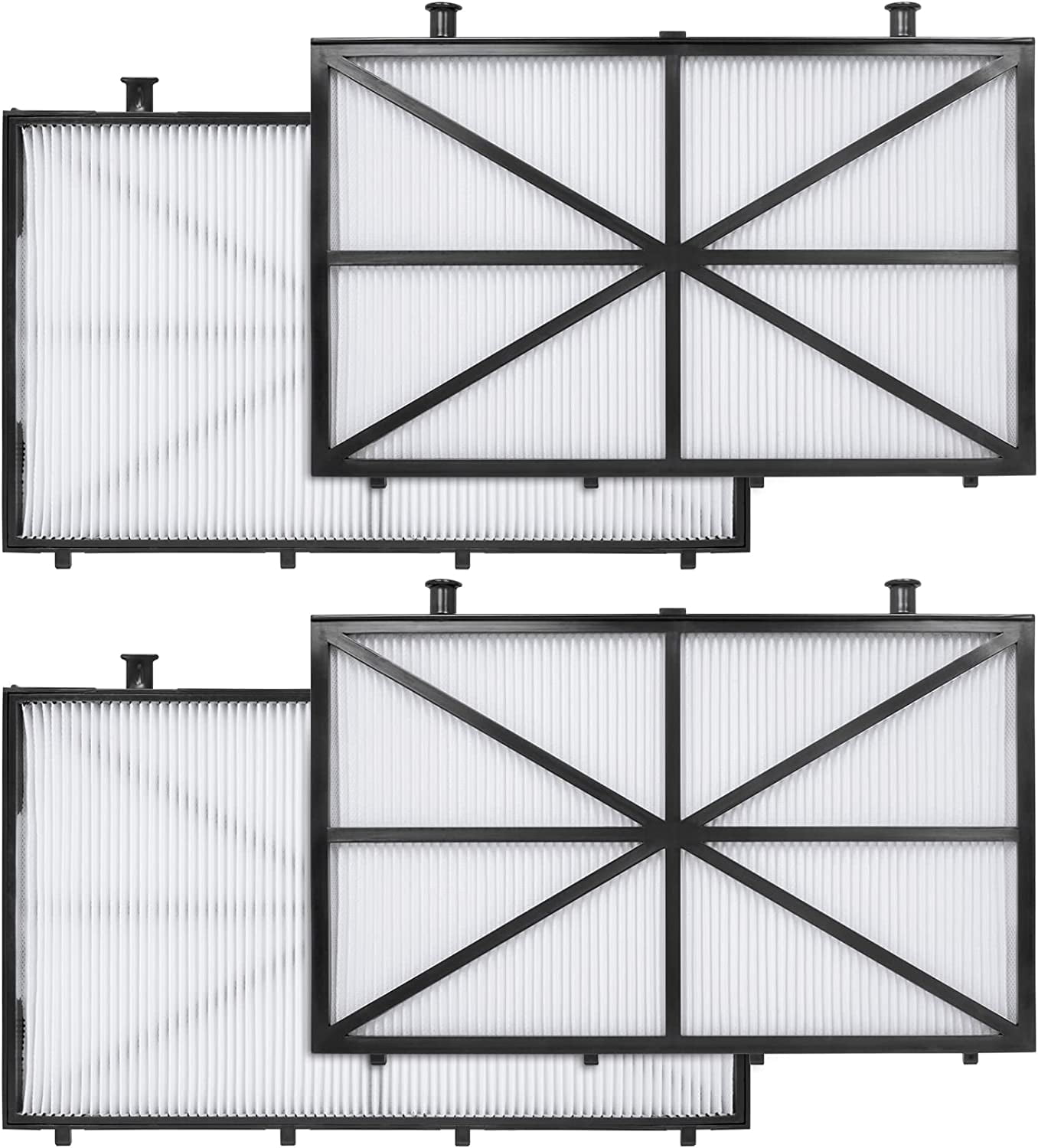 4 Pcs Ultra-Fine Cartridge Filter Panels Replace for Dolphin Robotic ...