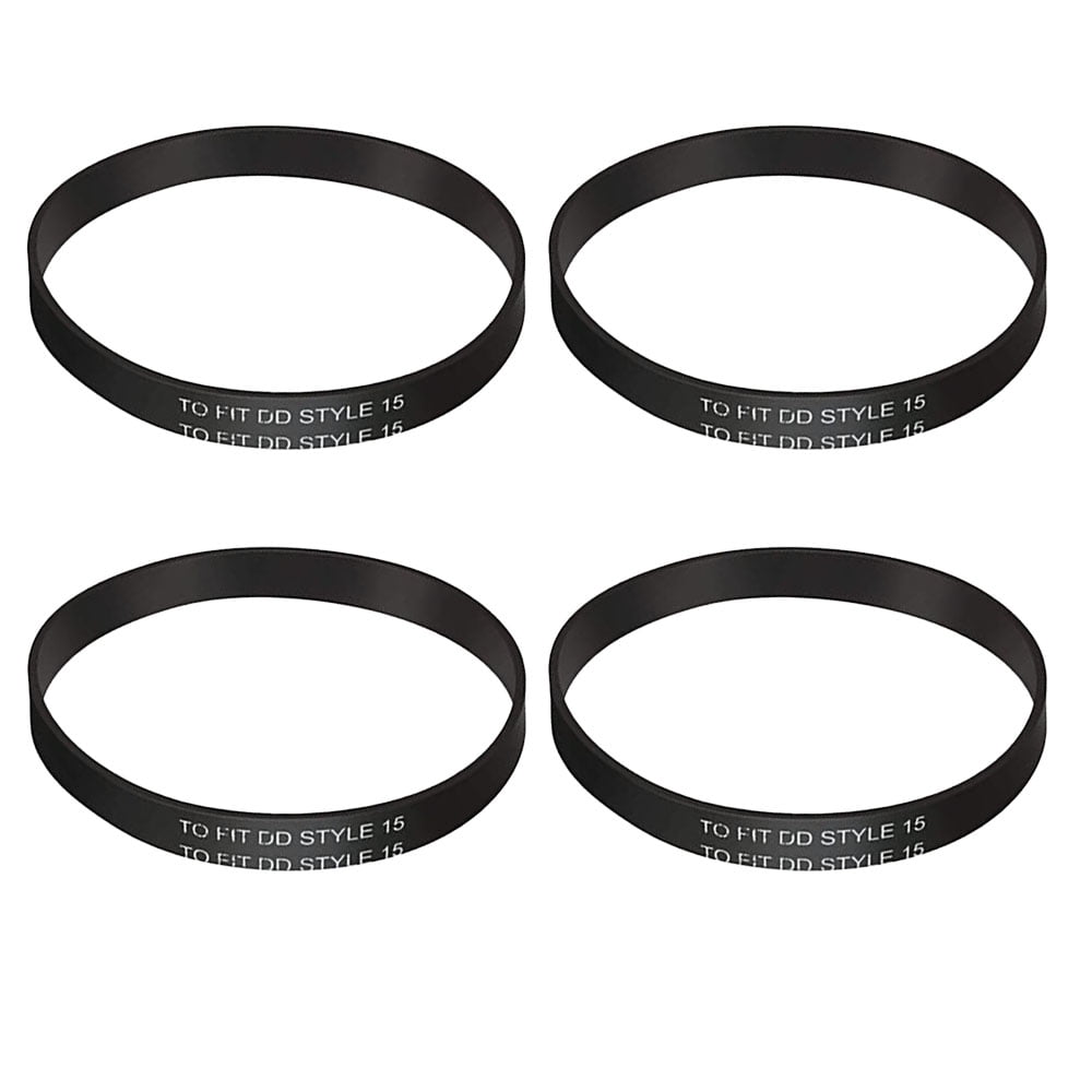 4 Pcs Vacuum Belts Style 15 for Dirt Devil Dynamite, Extreme, Vibe ...