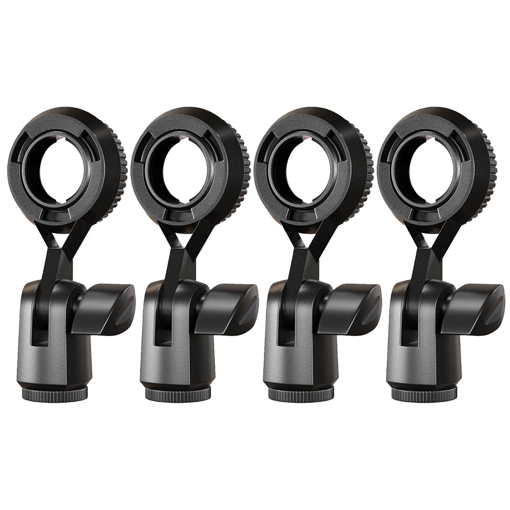 4 Pcs Voice Amplifier Microphone Microphones Black - Walmart.com