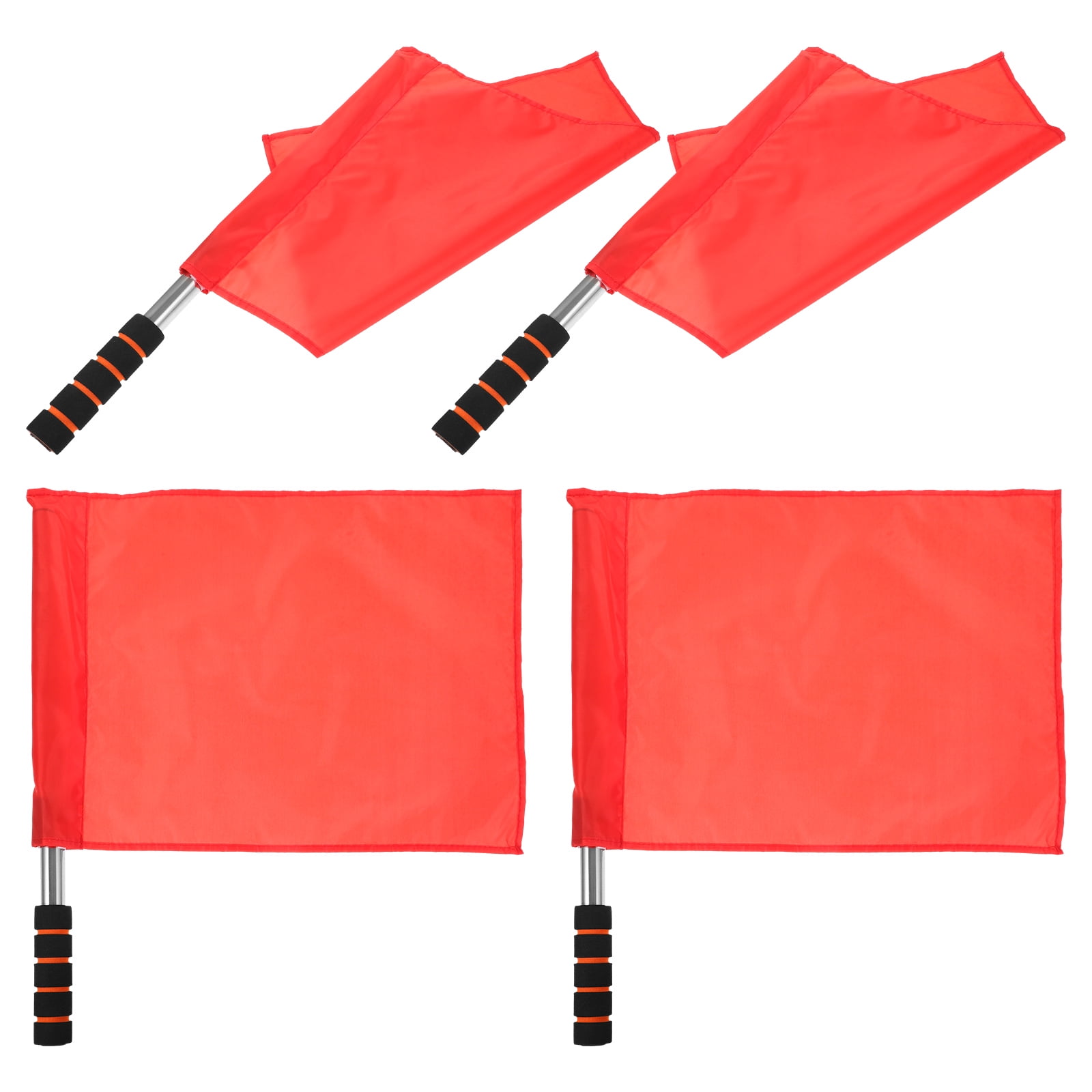 4 Pcs Volleyball Line Flags Karate Referee Commanding Hand Signal - Walmart.com