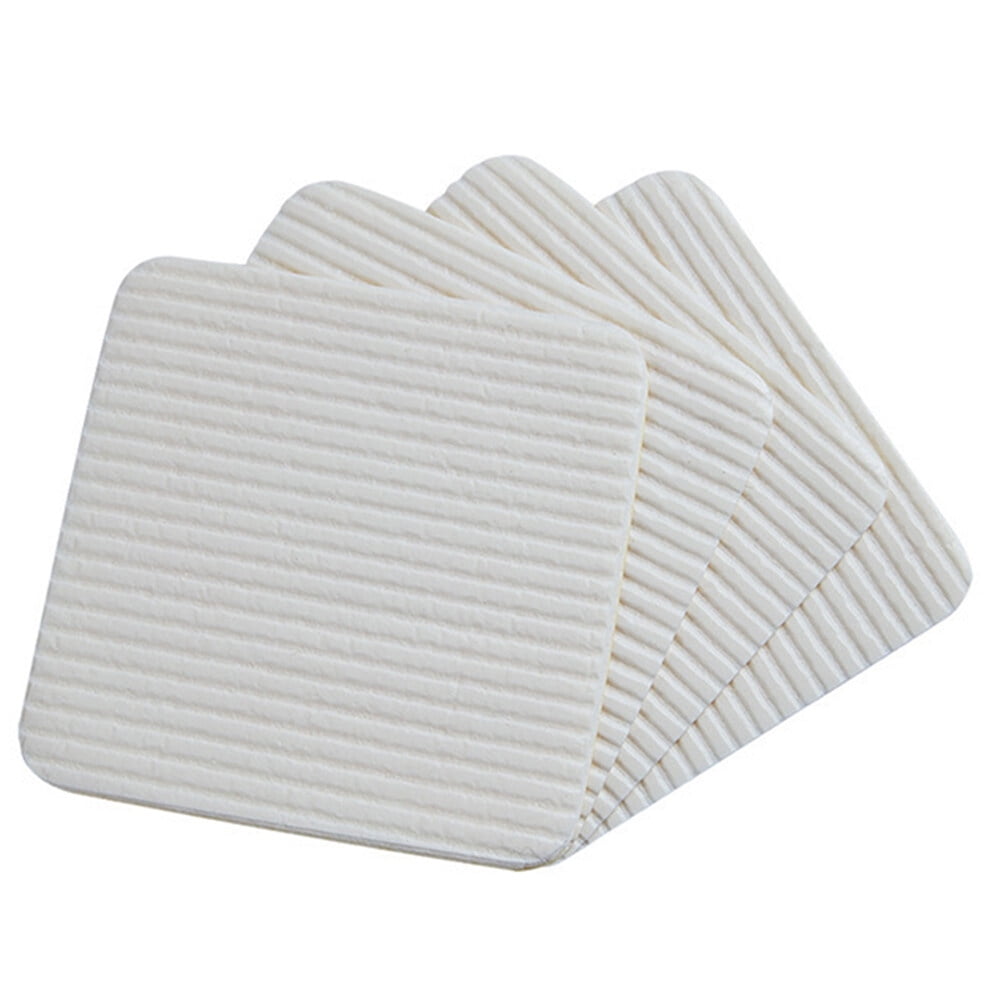 4 Pcs Washable Rugs Tile Carpet Anti-slip Stickers Rubber Mat Nonslip ...