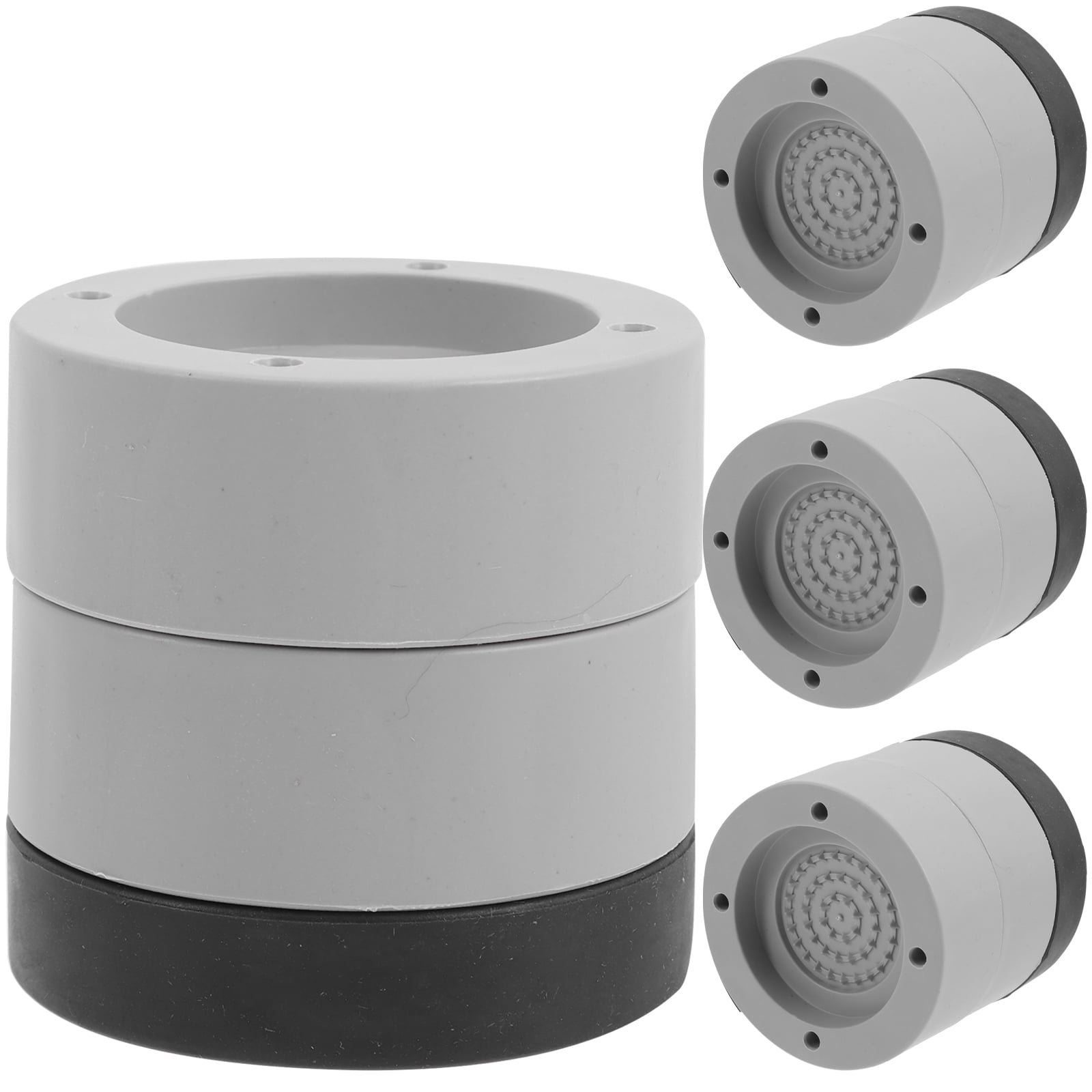 4 Pcs Washing Machine Bed Lifters Risers Furniture Risers Legs ...