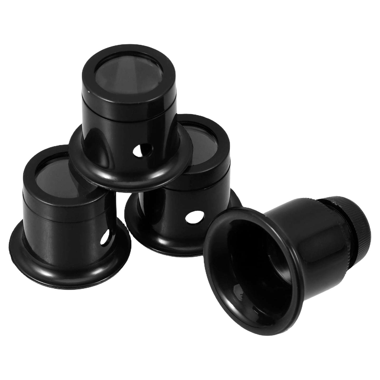 4 Pcs Watchmaker Loupe Jewelry Loop Magnifier Tassel Pendant Black ...