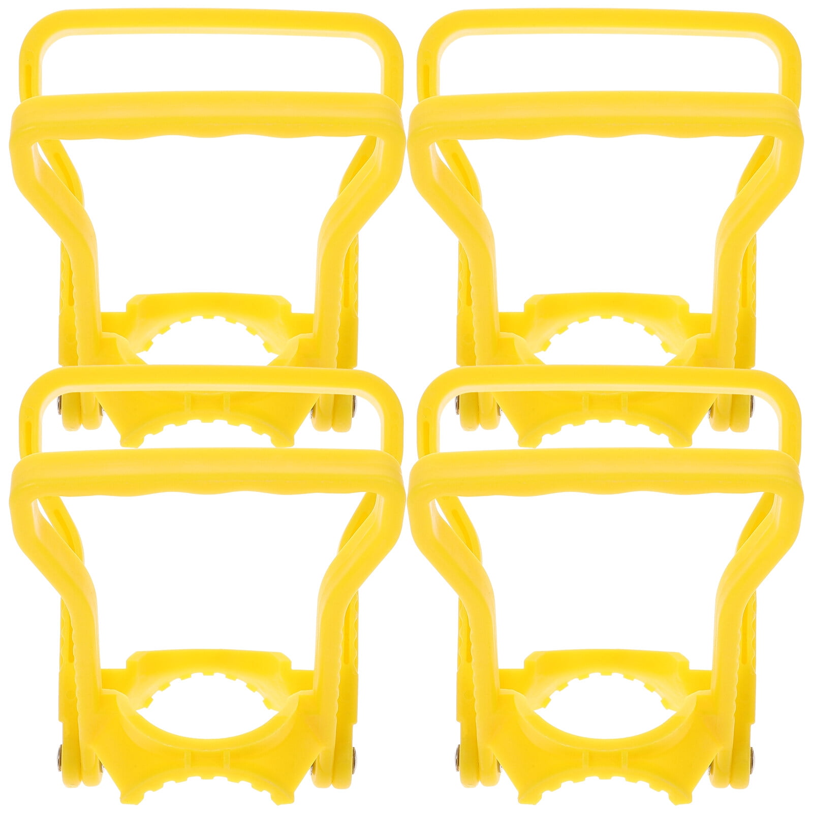 TABLZONE Bucket Water Carrier Lifting Water Jug Yellow ABS 4Pcs 5.31X4 ...