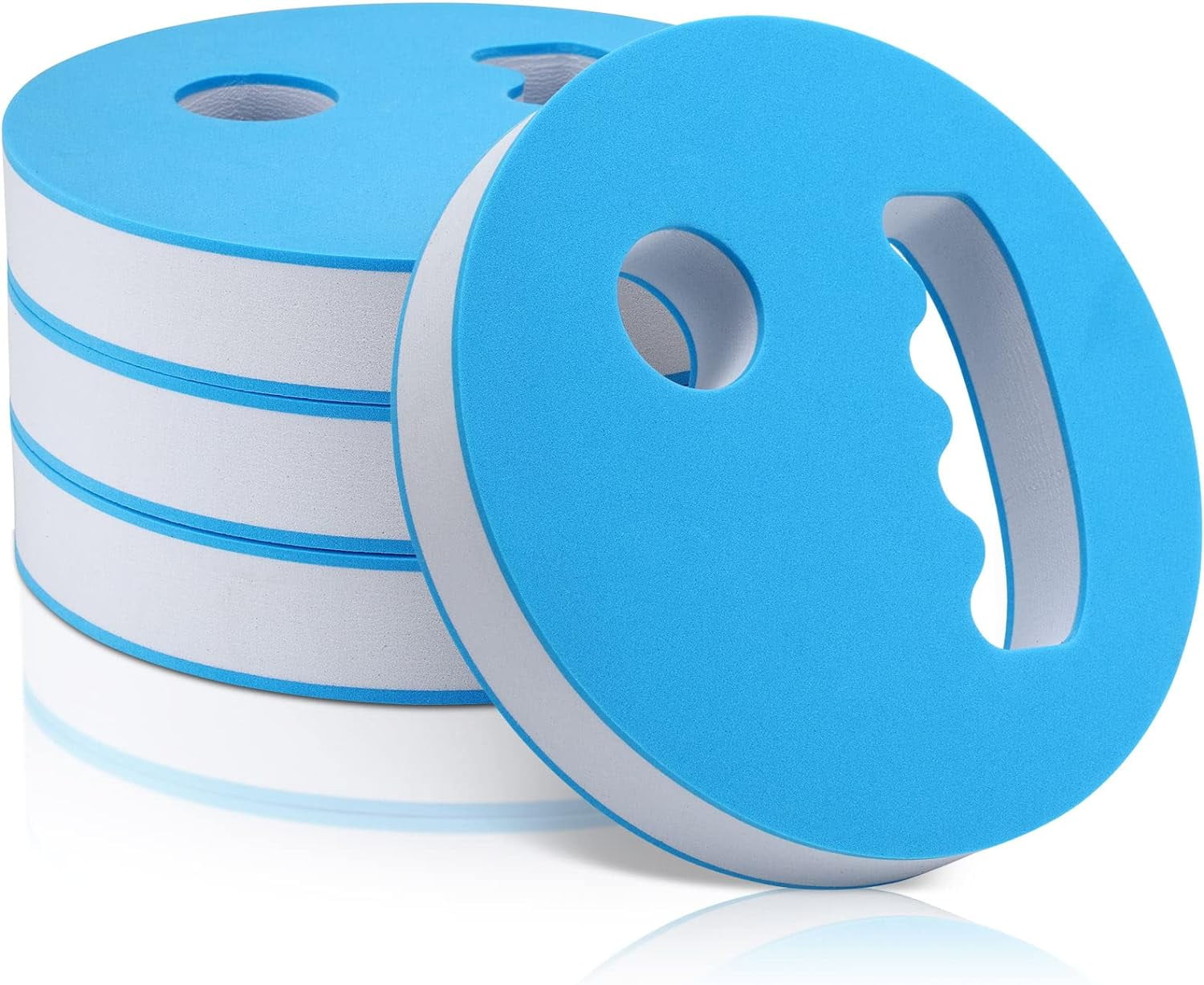 4 Pcs Water Exercise Discs Water Weights for Pool Exercise Set EVA Foam ...