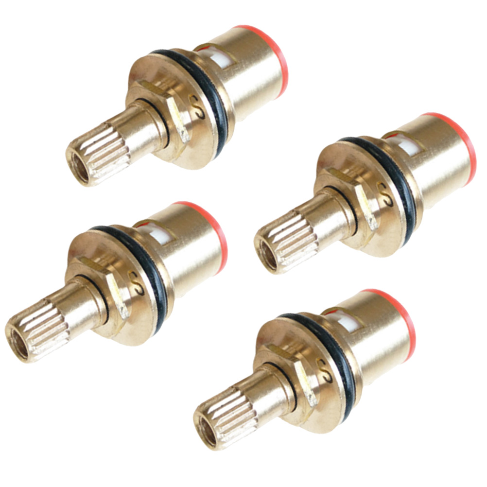 4 Pcs Water Mixing Valve Angle Spool Faucet Valves Core Good Material ...