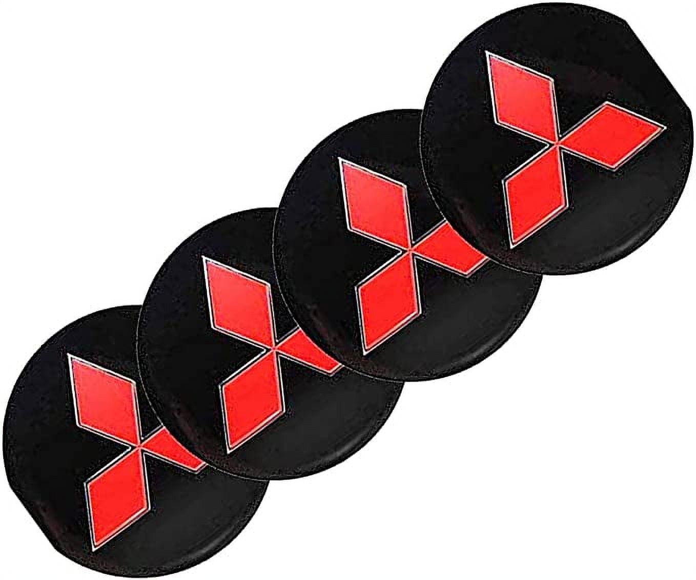 4 Pcs Wheel Center Caps for Mitsubishi Hub Center Cover 56mm Wheel Hub ...