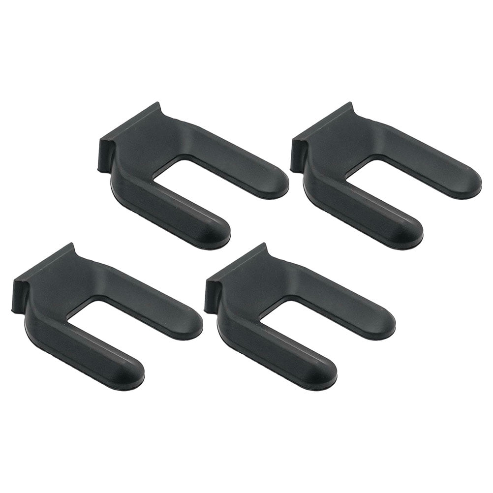 4 Pcs Wheel Retainer Roller Wheels Wheel Slot Pad Wheel Stoppers Rubber ...