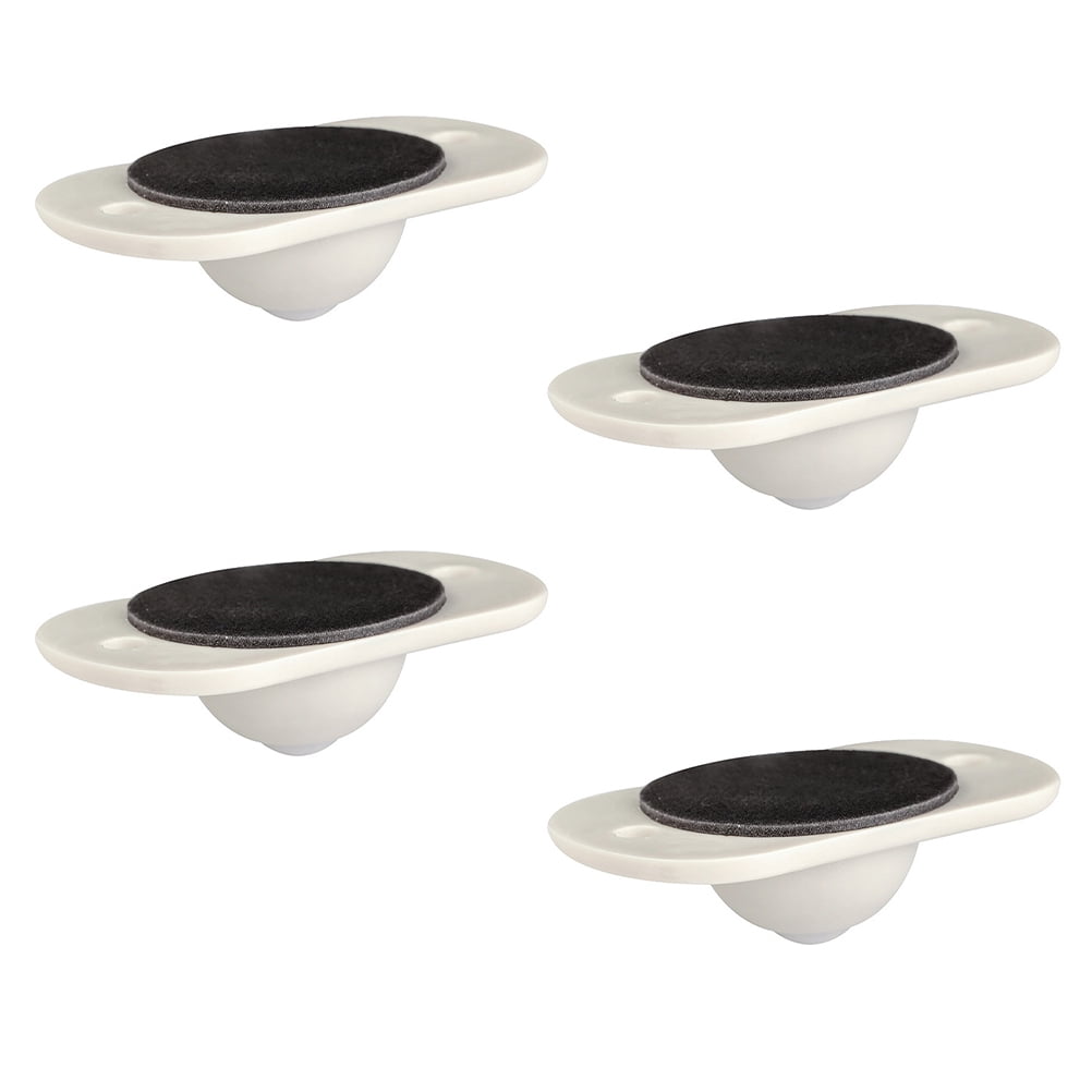 4 Pcs Wheel Tape Attachable Wheels for Luggage Cart Caster Adhesive ...